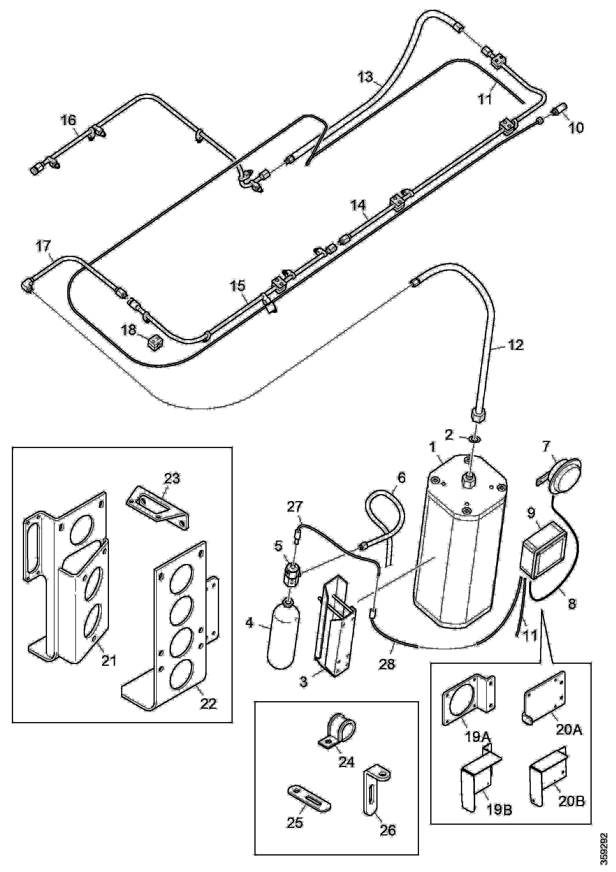 1924971 Трубопровод Scania - O-CATALOG