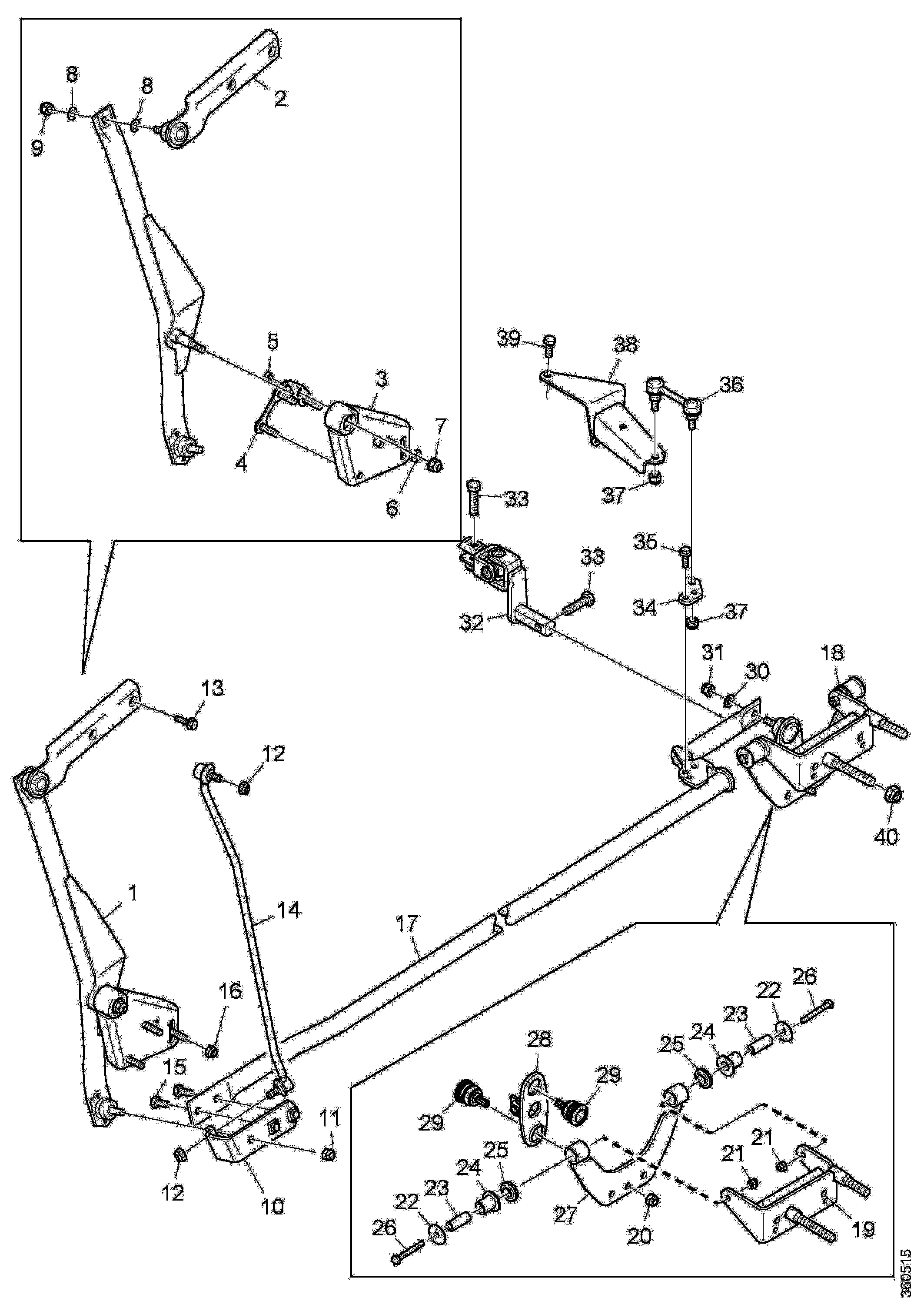 1549900 Тяга Scania - O-CATALOG