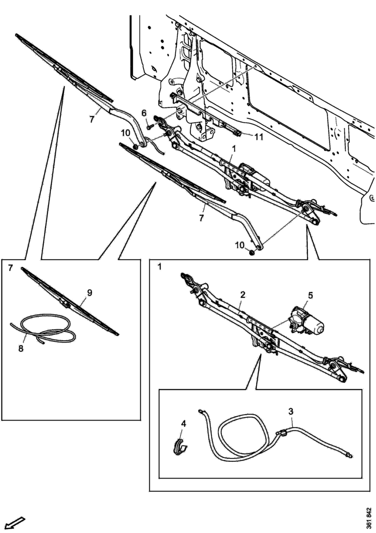 2372063 Рычажный механизм Scania - O-CATALOG
