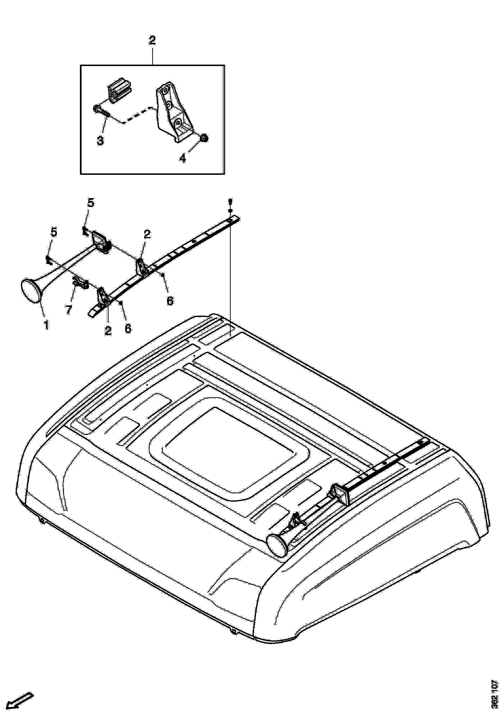 2184699 Кронштейн Scania - O-CATALOG