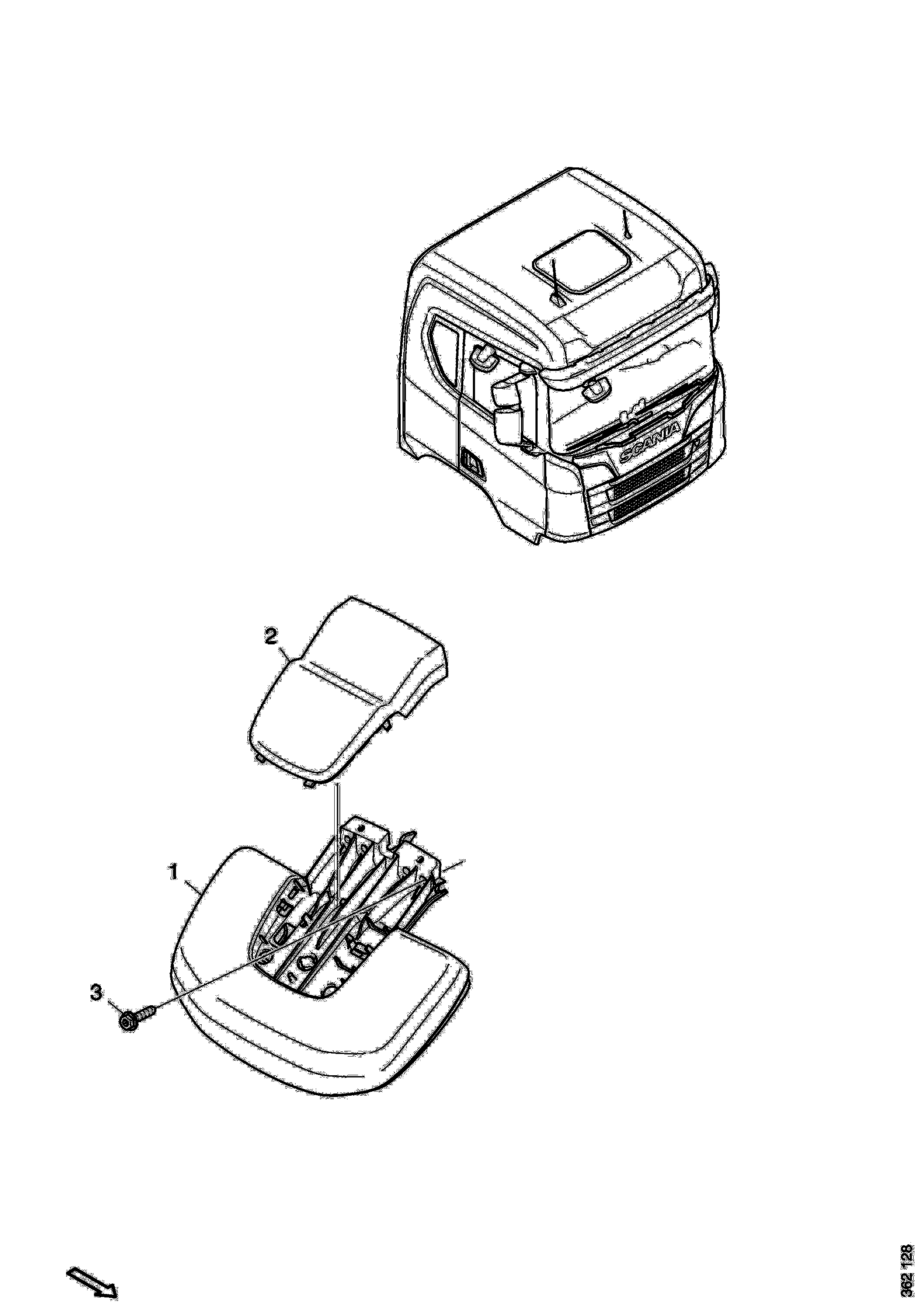 2249381 Стекло Scania - O-CATALOG