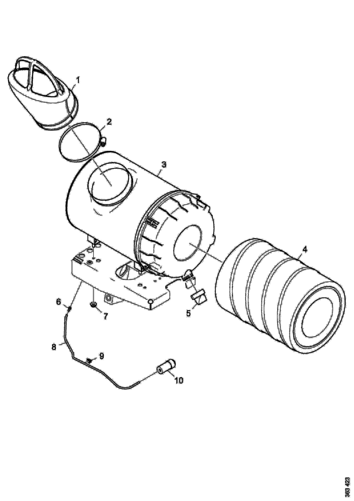 1894184 Крышка Scania - O-CATALOG