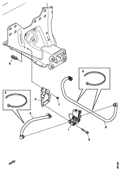 2125646 Электромагнитная катушка Scania - O-CATALOG
