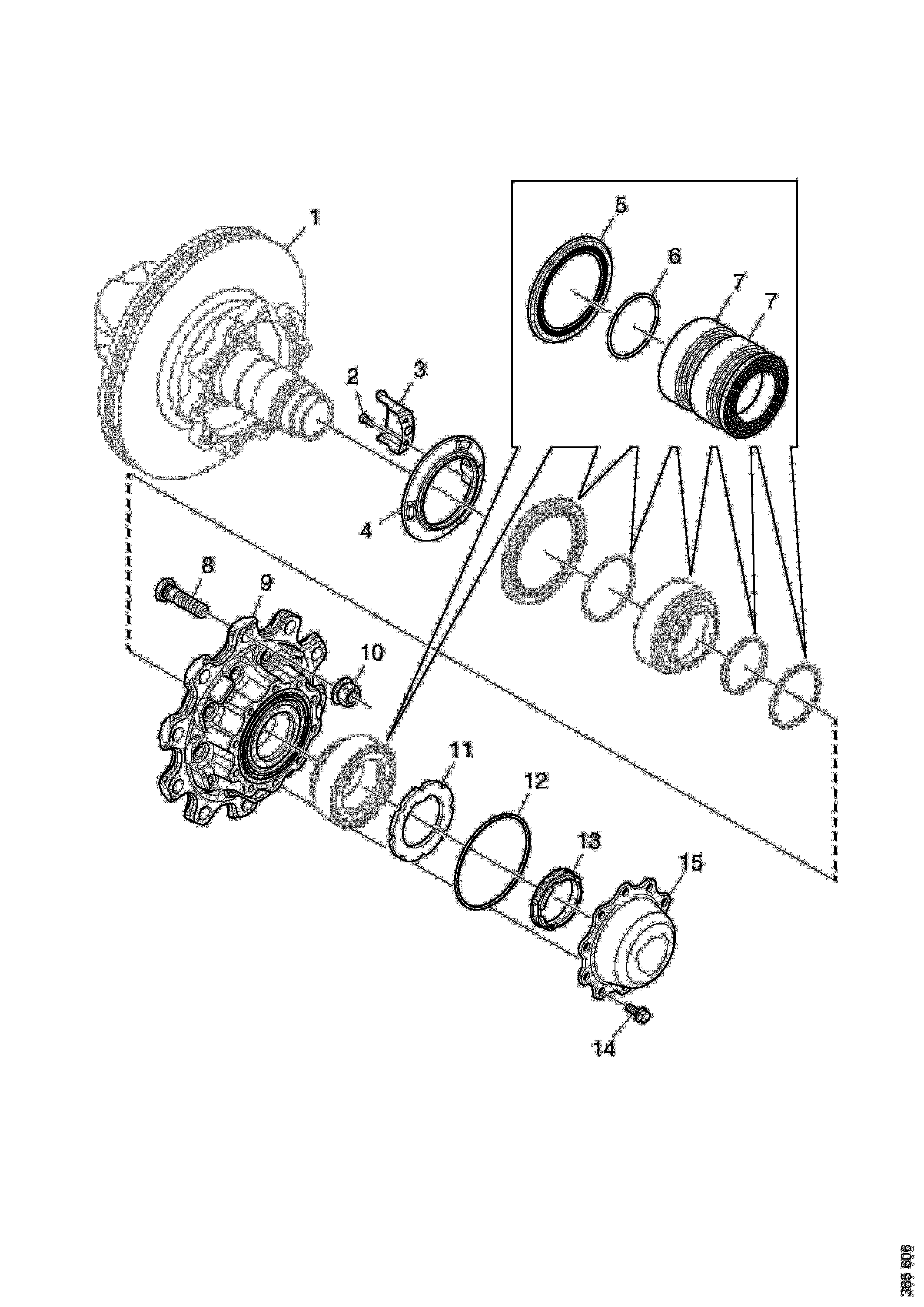2290533 Крышка ступицы Scania - O-CATALOG
