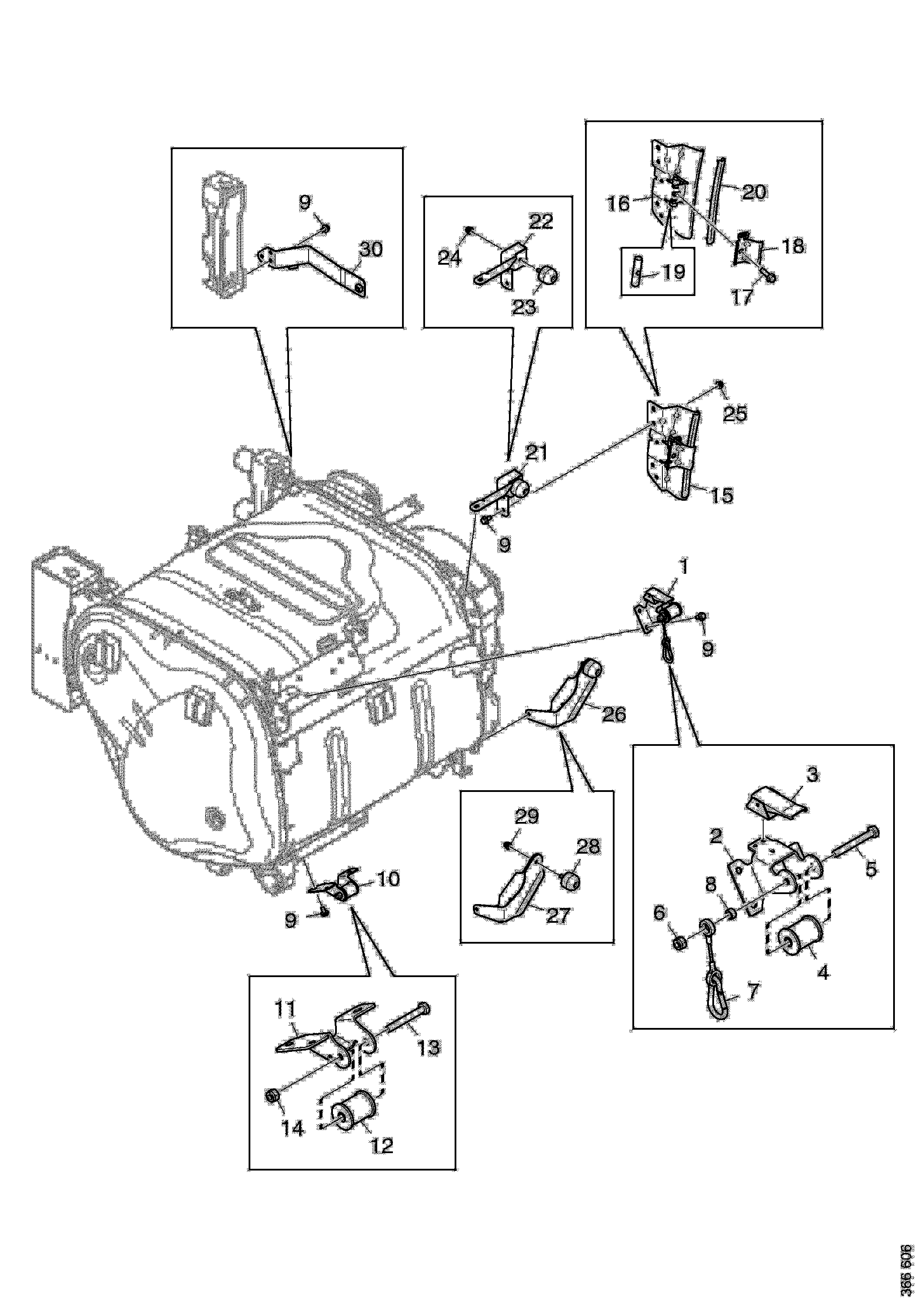2420265 Кронштейн Scania - O-CATALOG