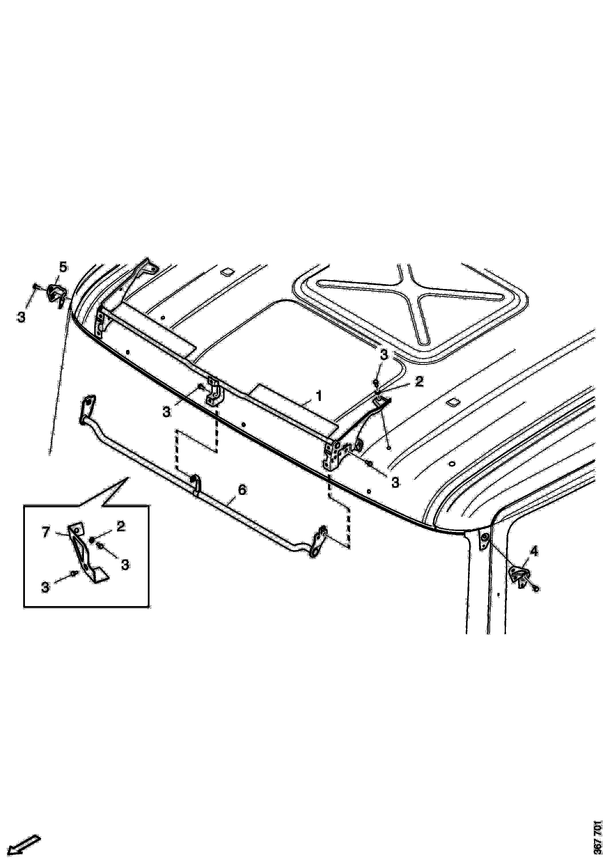 2055607 Кронштейн RH Scania - O-CATALOG