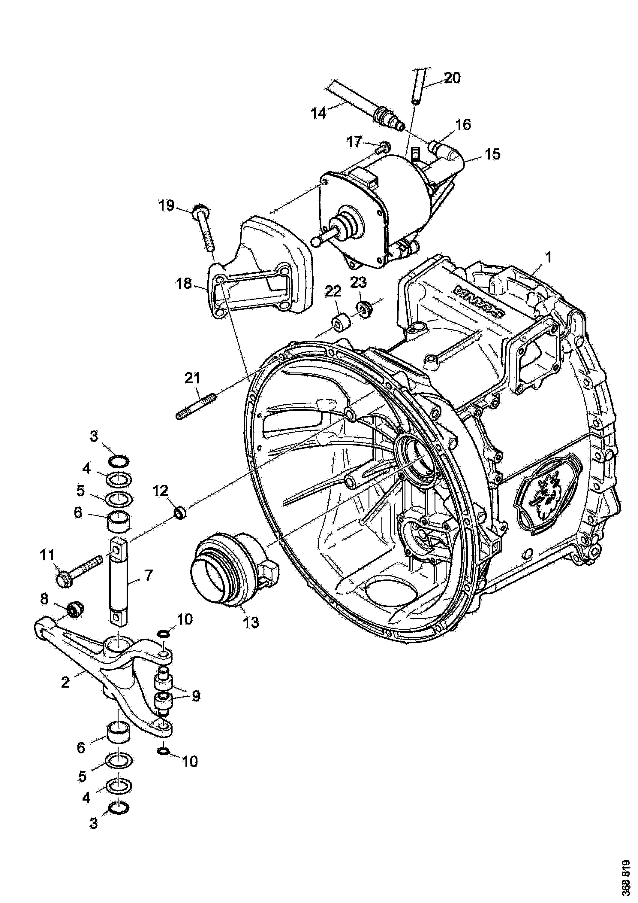 1535420 Шланг Scania - O-CATALOG
