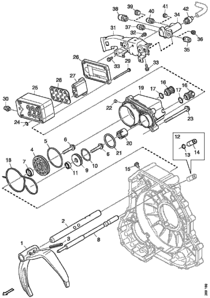 2447371 Корпус клапана Scania - O-CATALOG