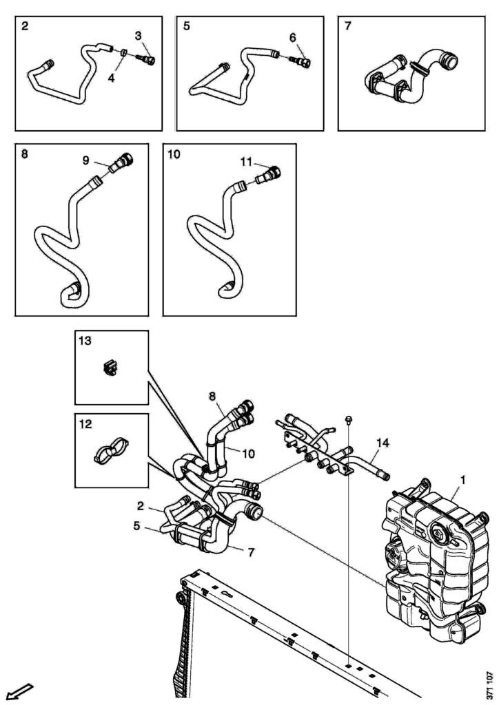 2327514 Шланг в сборе Scania - O-CATALOG