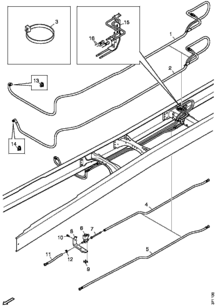 2289269 Трубопровод ОЖ Scania - O-CATALOG