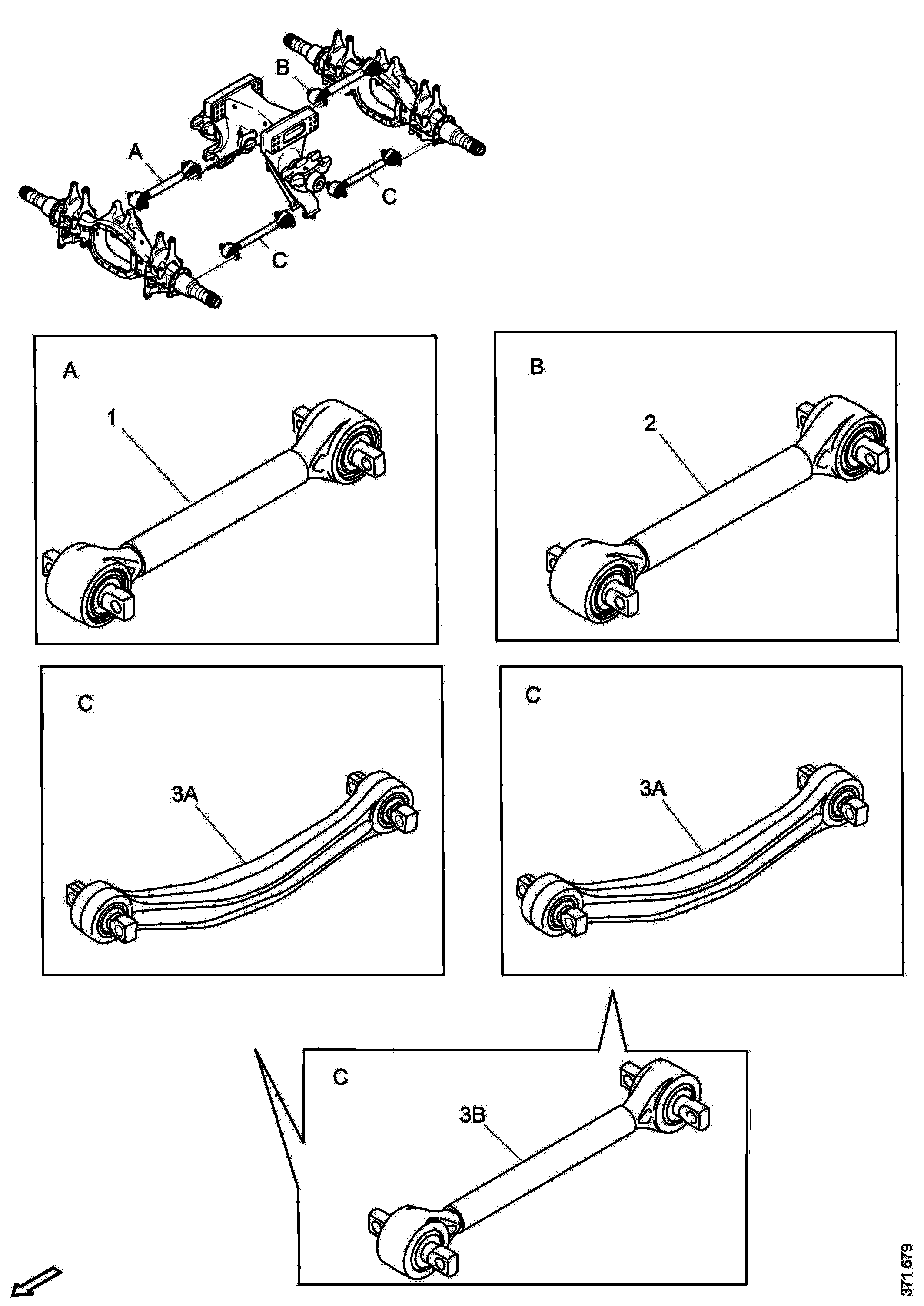 1782020 Реактивная тяга o 50mm Scania - O-CATALOG