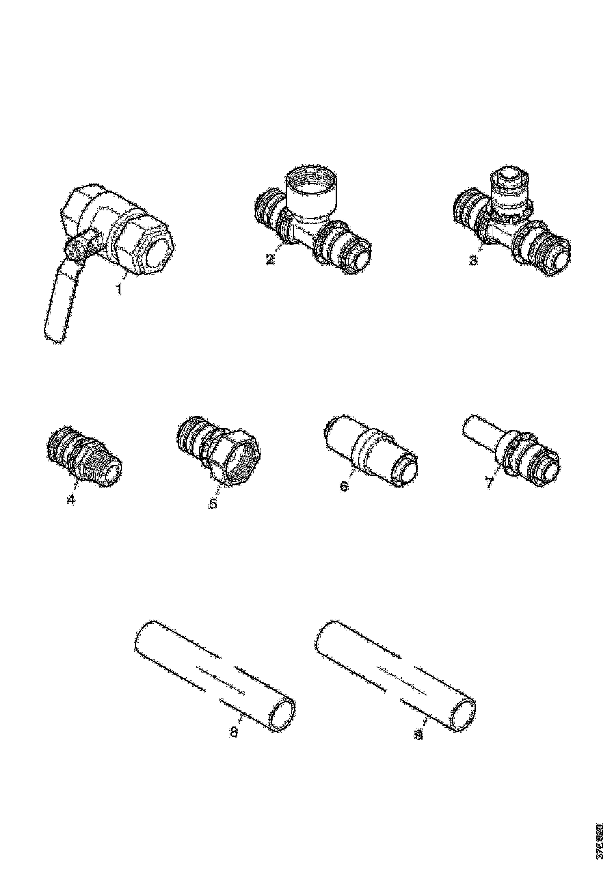 1941597 Штуцер в сборе 32x32 Scania - O-CATALOG