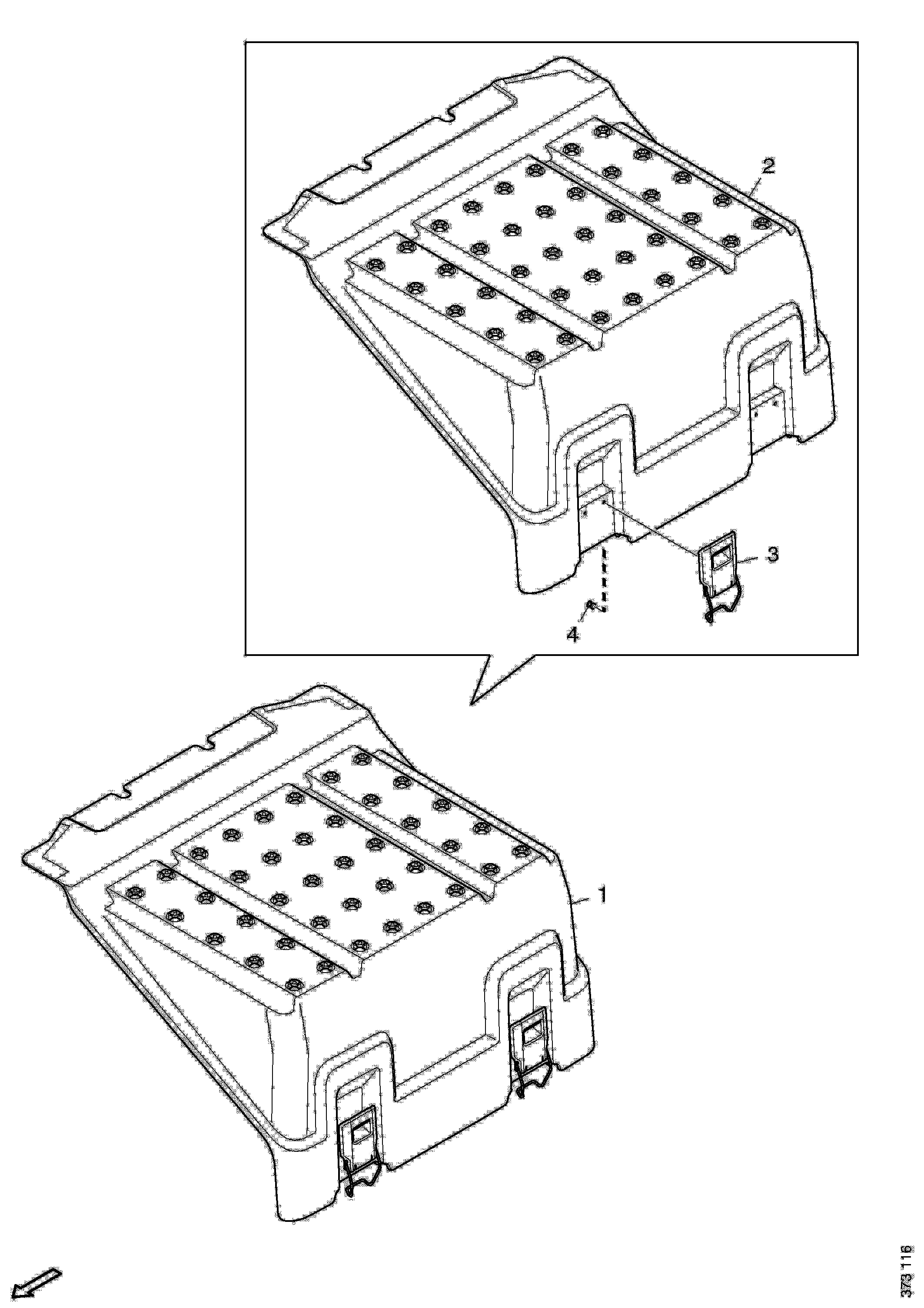2573572 Крышка Scania - O-CATALOG