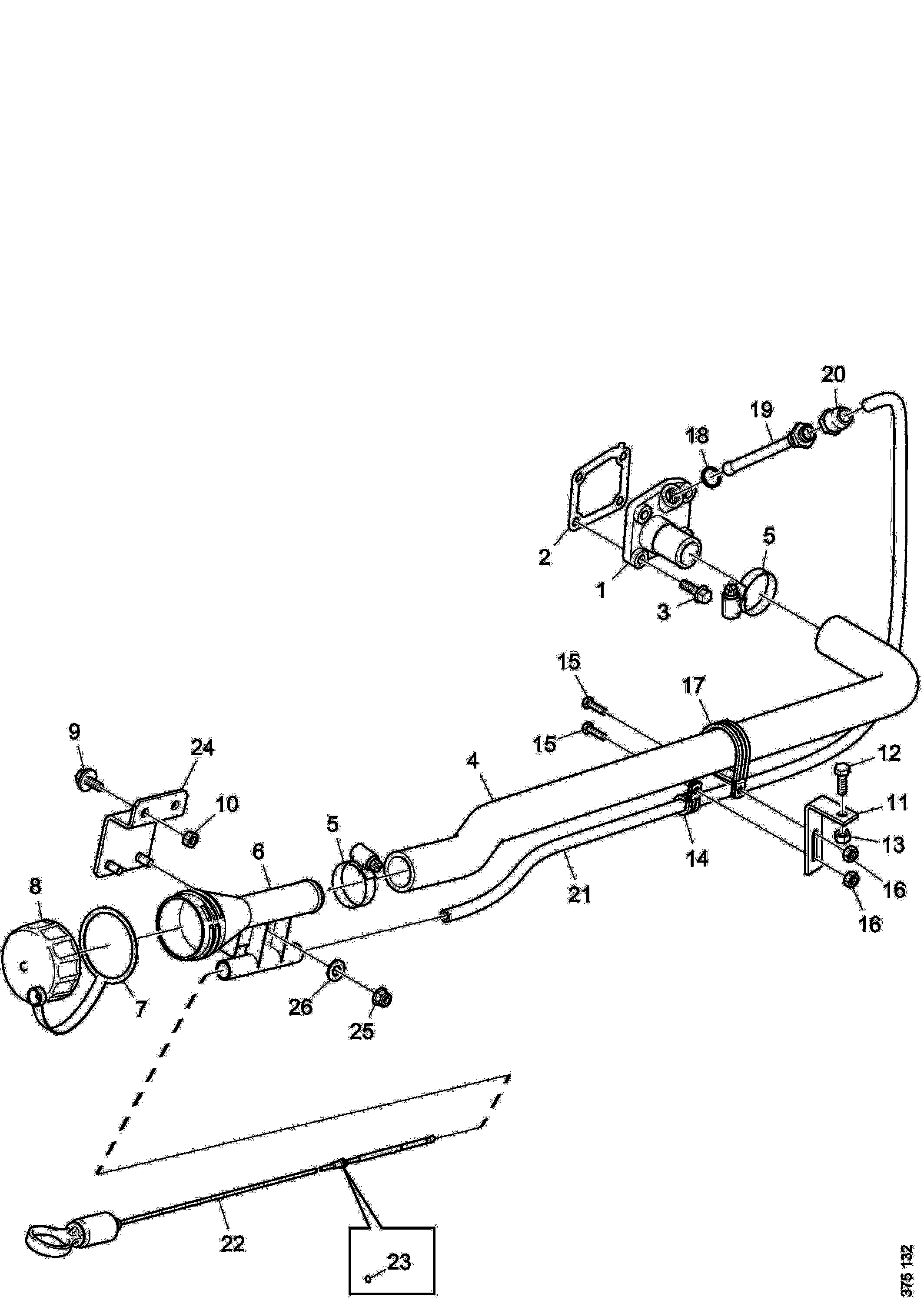 1515987 Контрольный щуп Scania - O-CATALOG