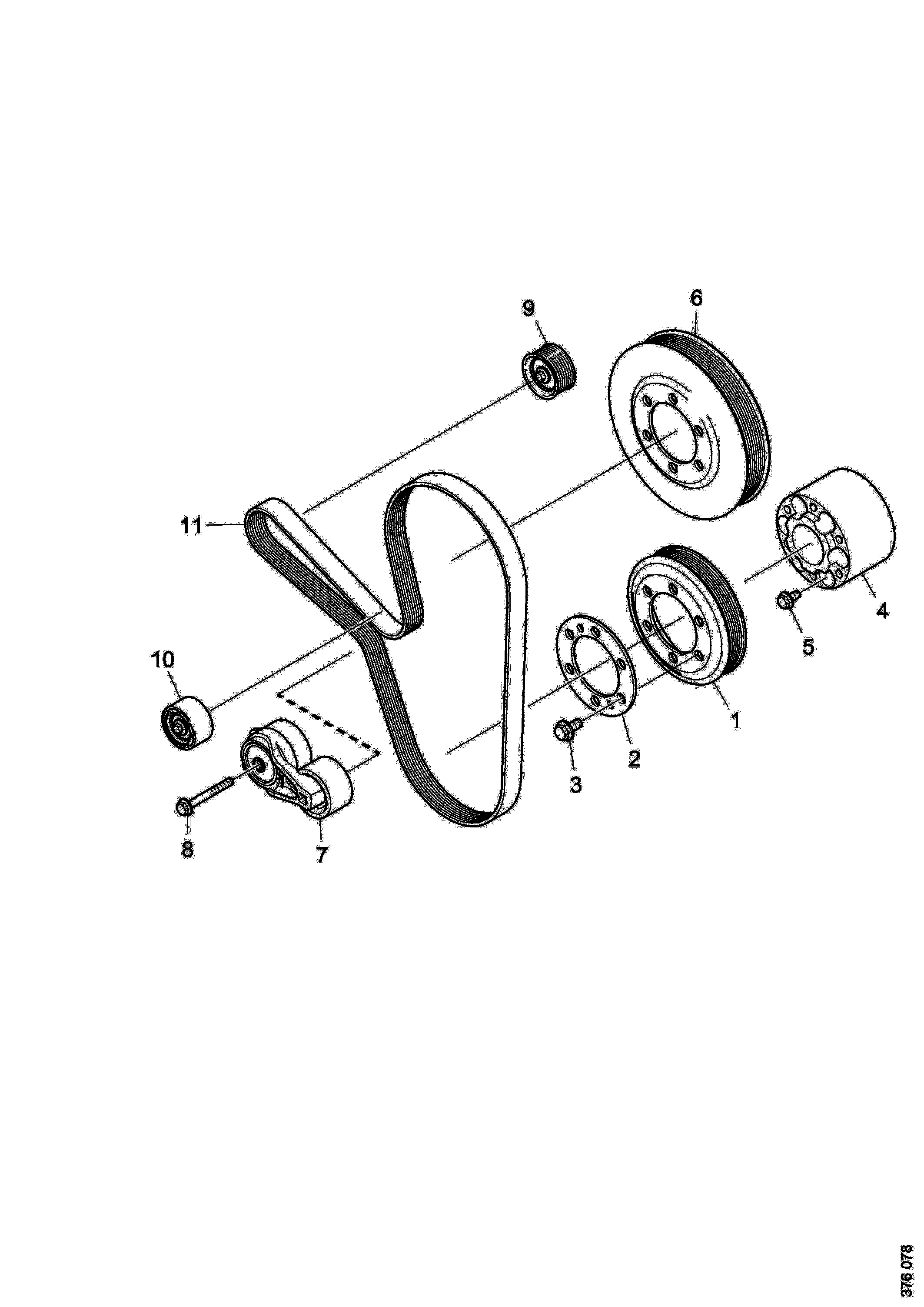 1940637 Натяжитель ремня Scania - O-CATALOG