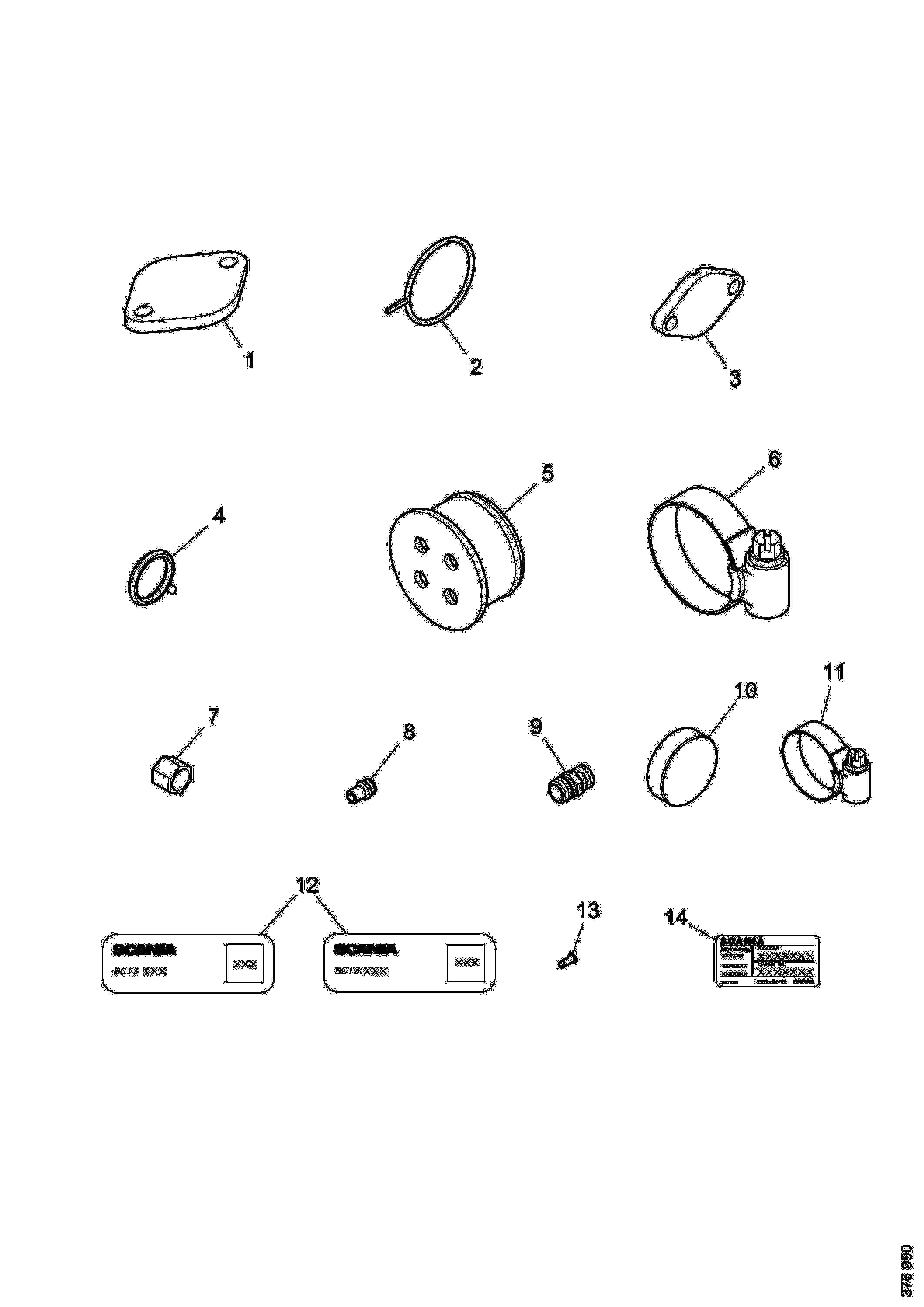 2563825 Комплект для модернизации Scania - O-CATALOG