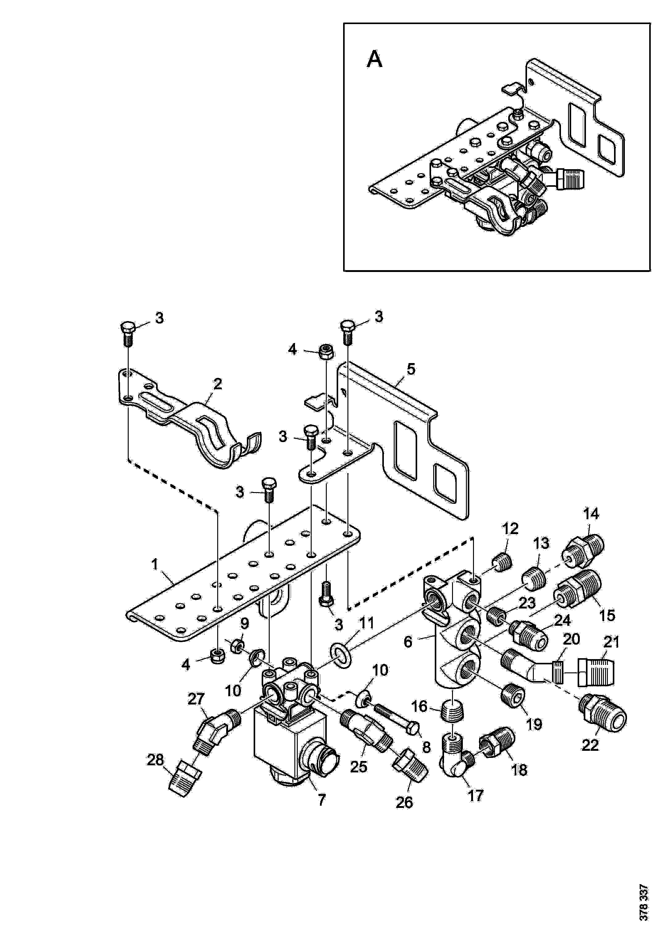 1354646 Арматура Scania - O-CATALOG