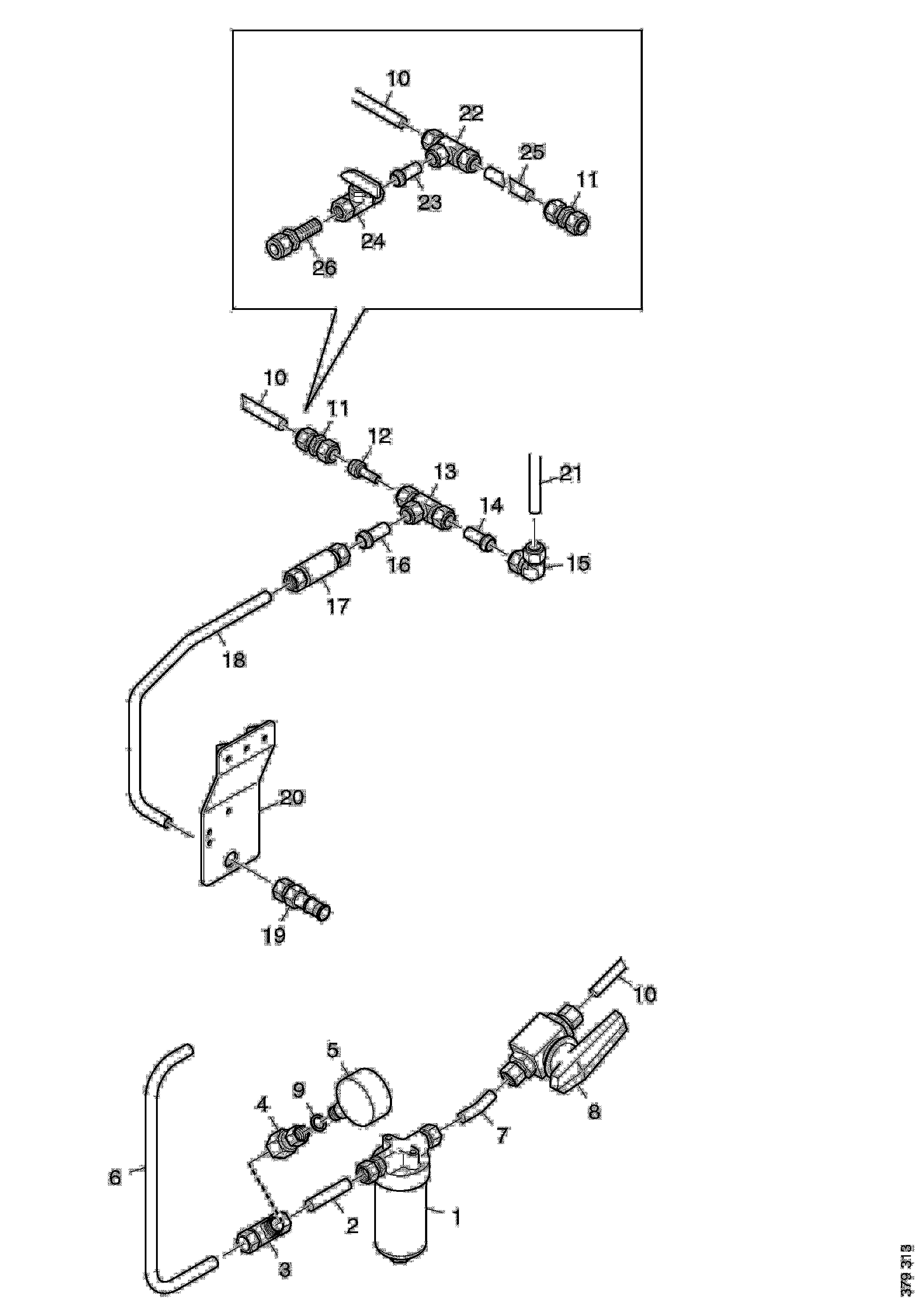 1932561 Кронштейн Scania - O-CATALOG