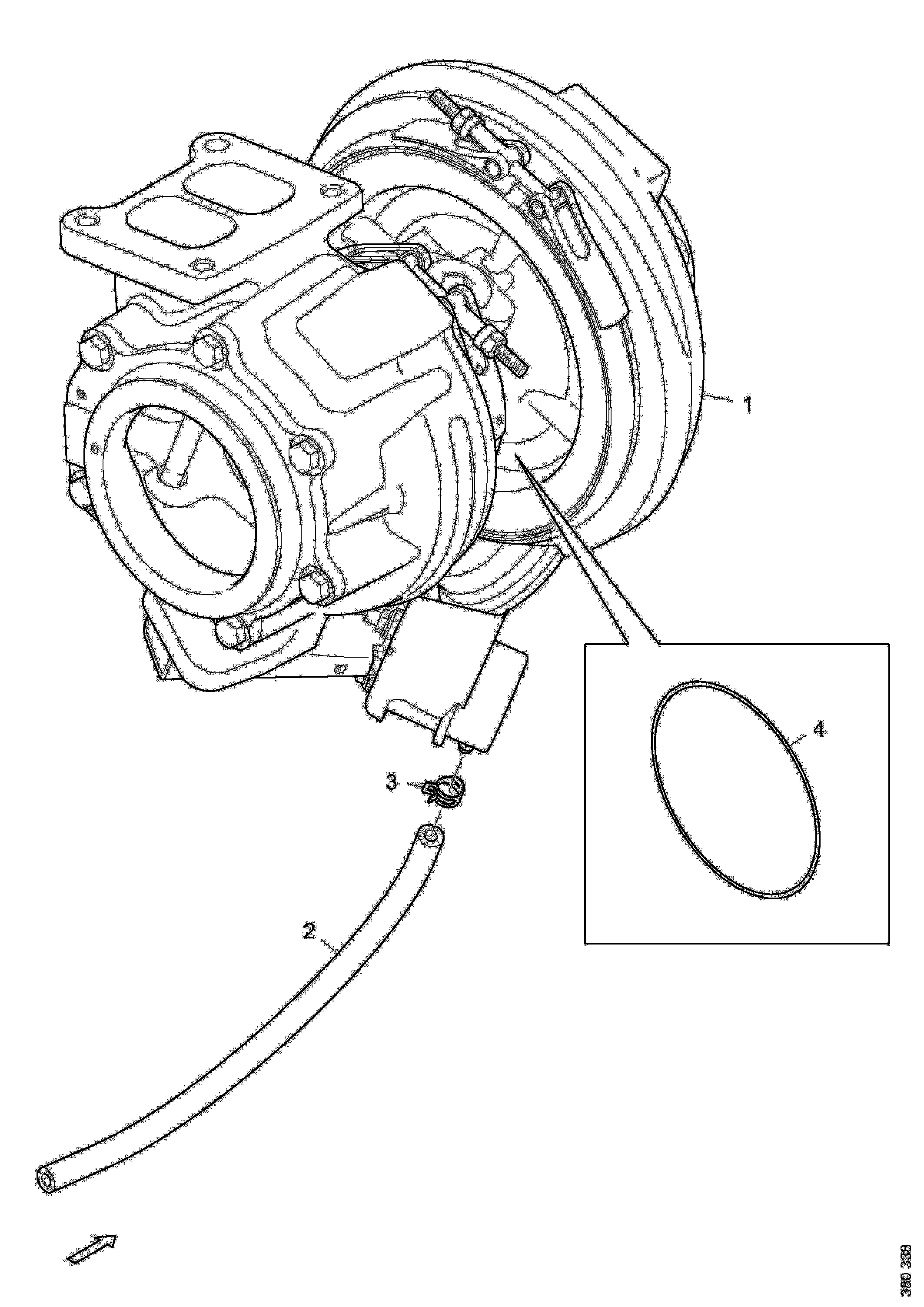 2480592 Турбокомпрессор Scania - O-CATALOG