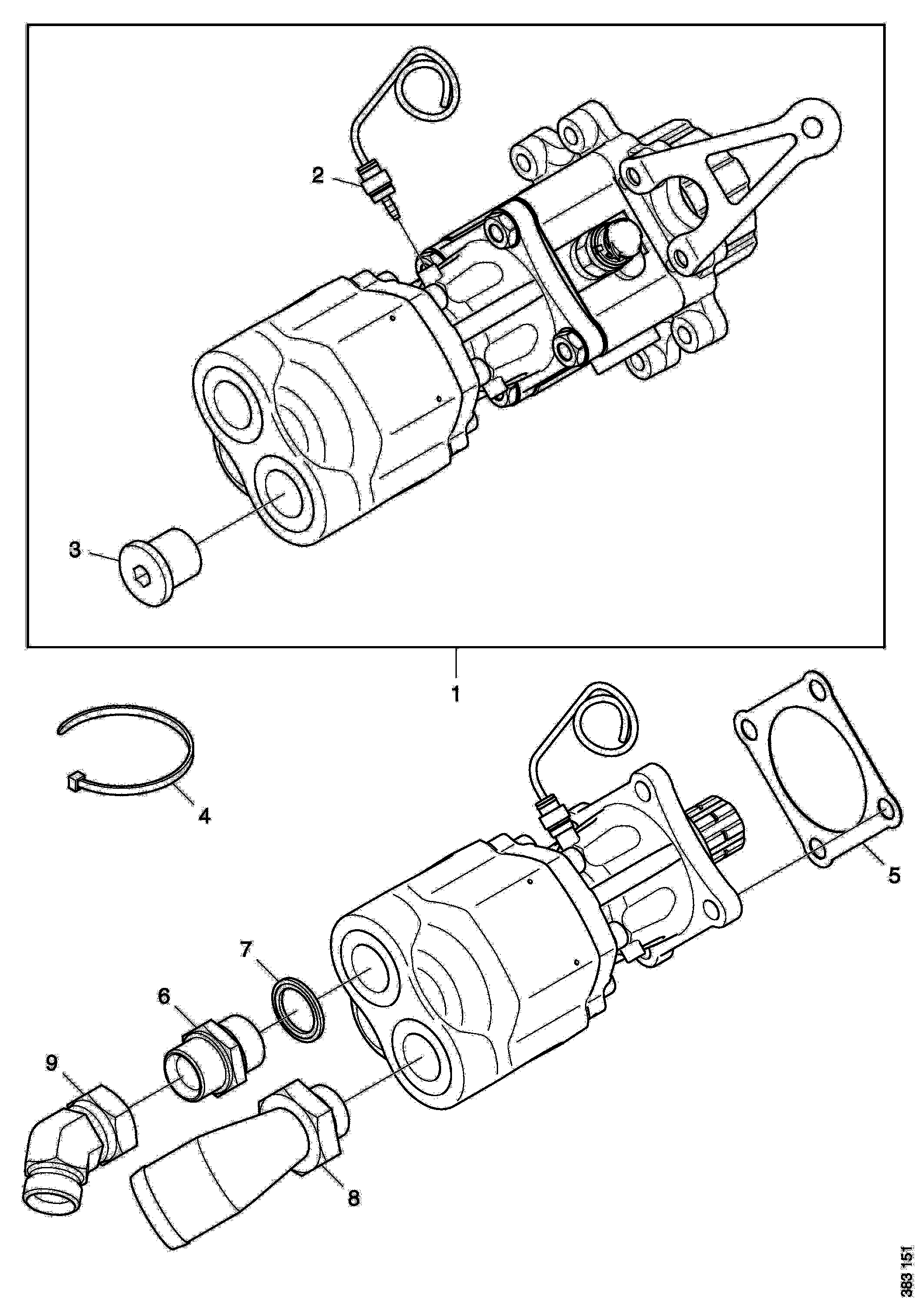 1544166 Уплотнение Scania - O-CATALOG