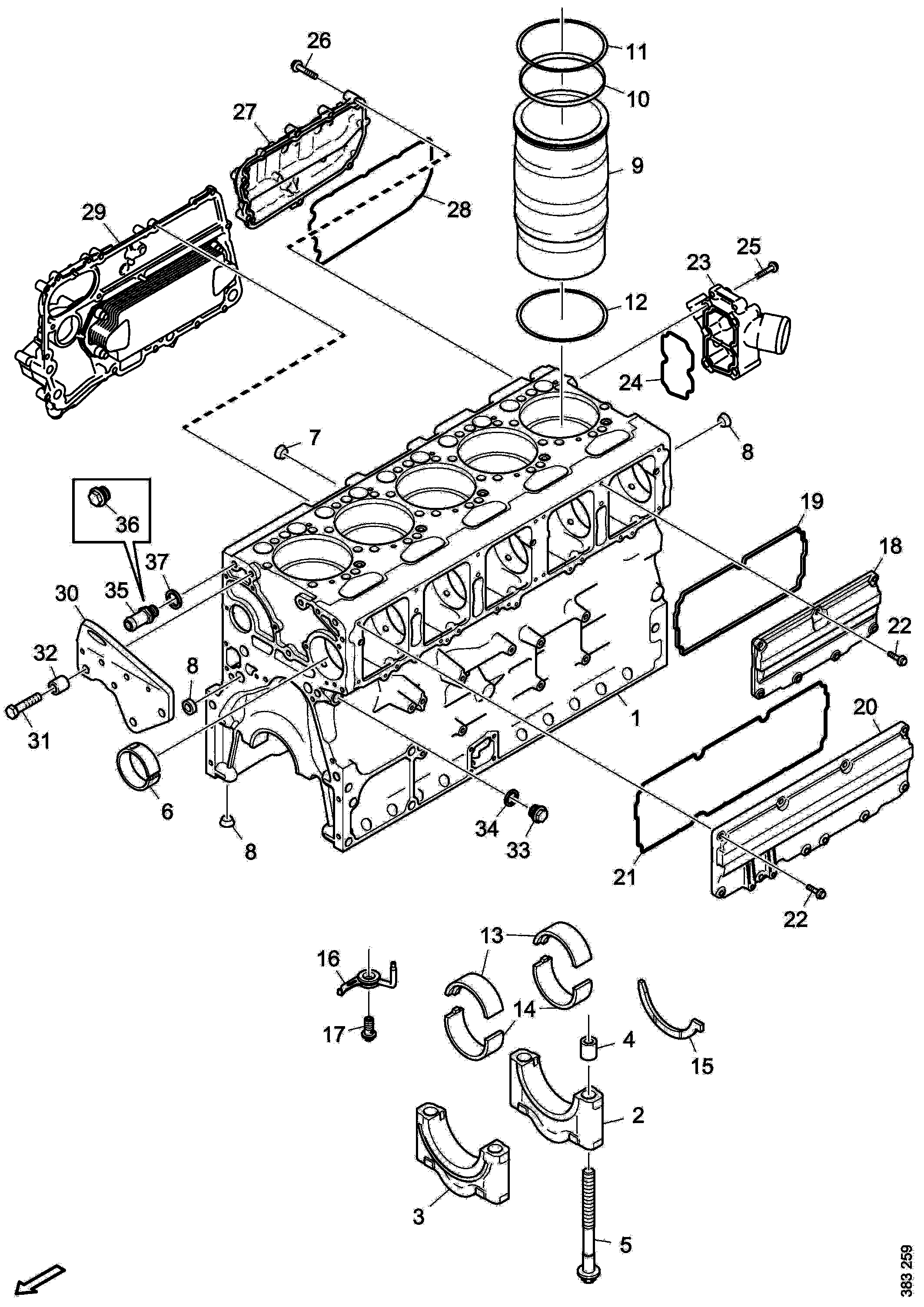 1926895 Прокладка Scania - O-CATALOG