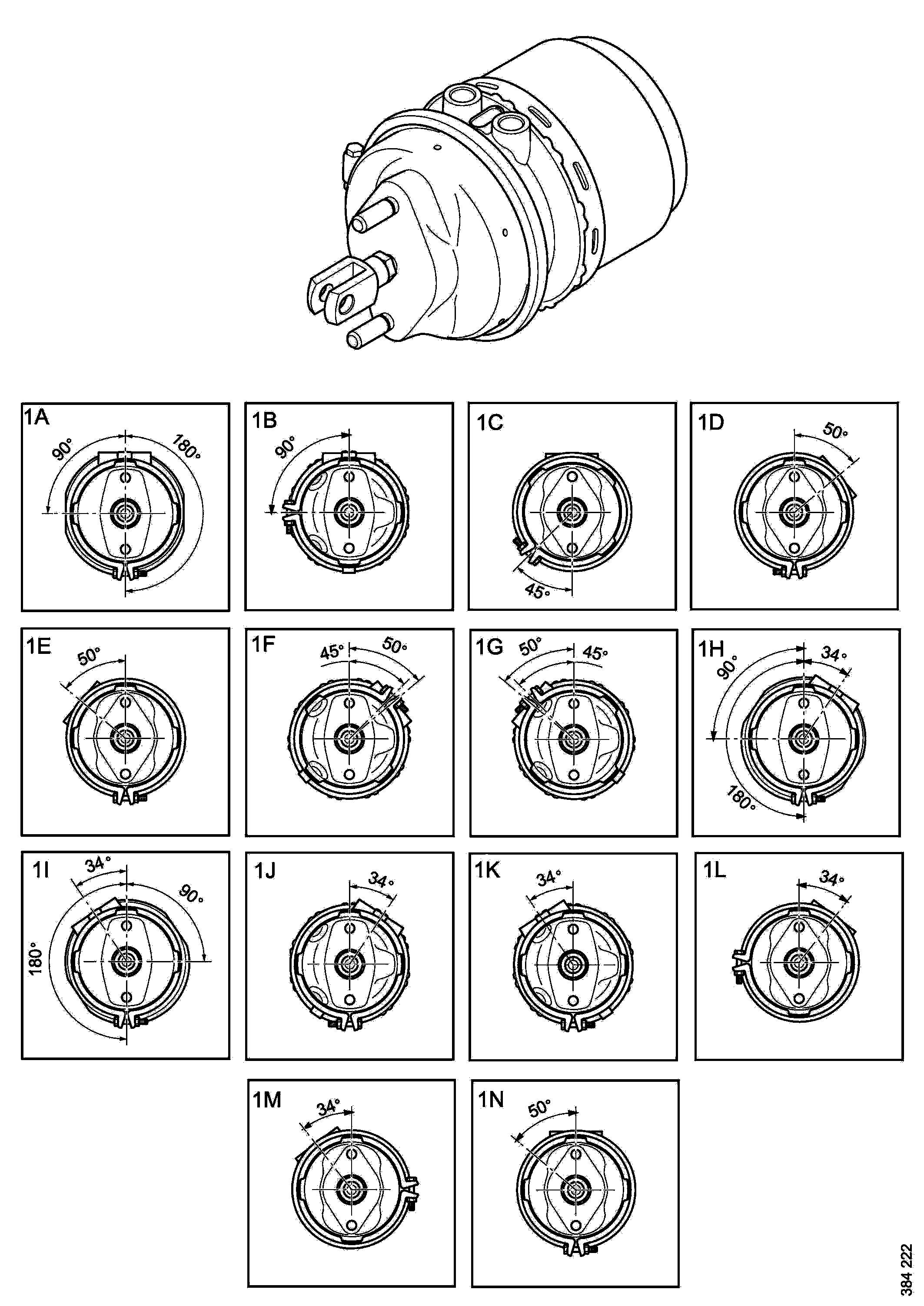 2532012 Пружинный энергоаккумулятор M22 Scania - O-CATALOG