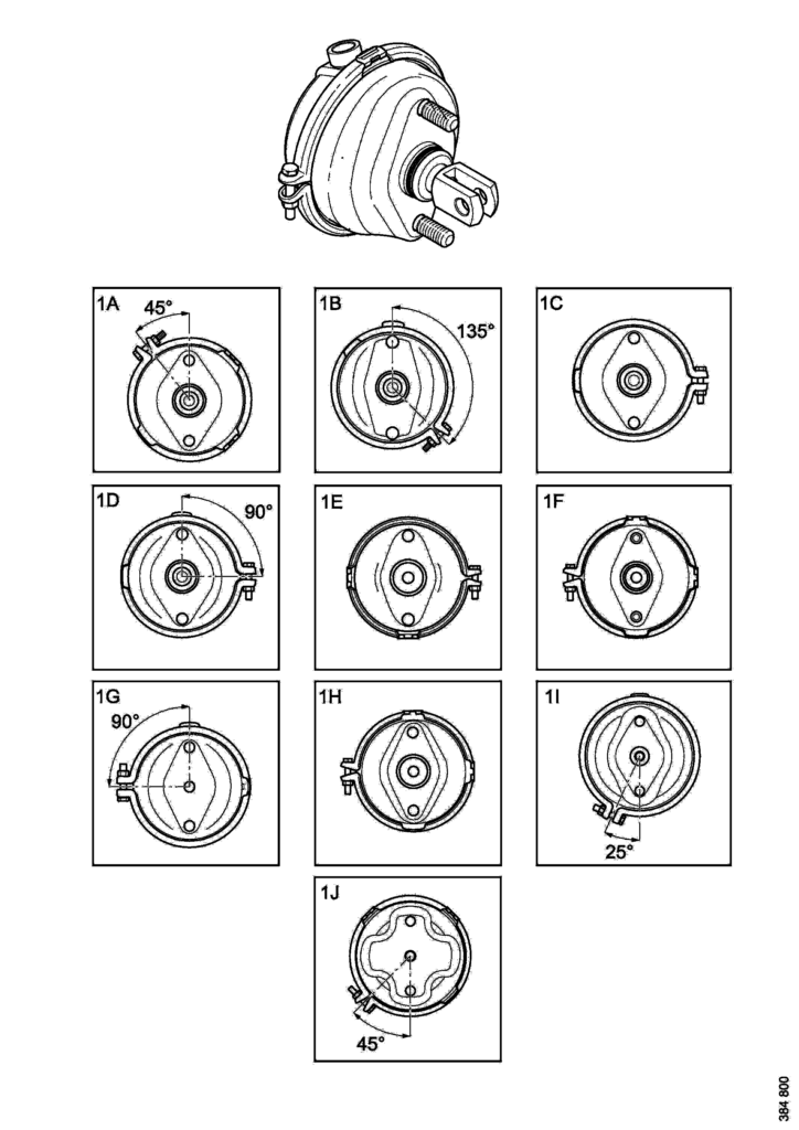 2408334 Тормозная камера Scania - O-CATALOG