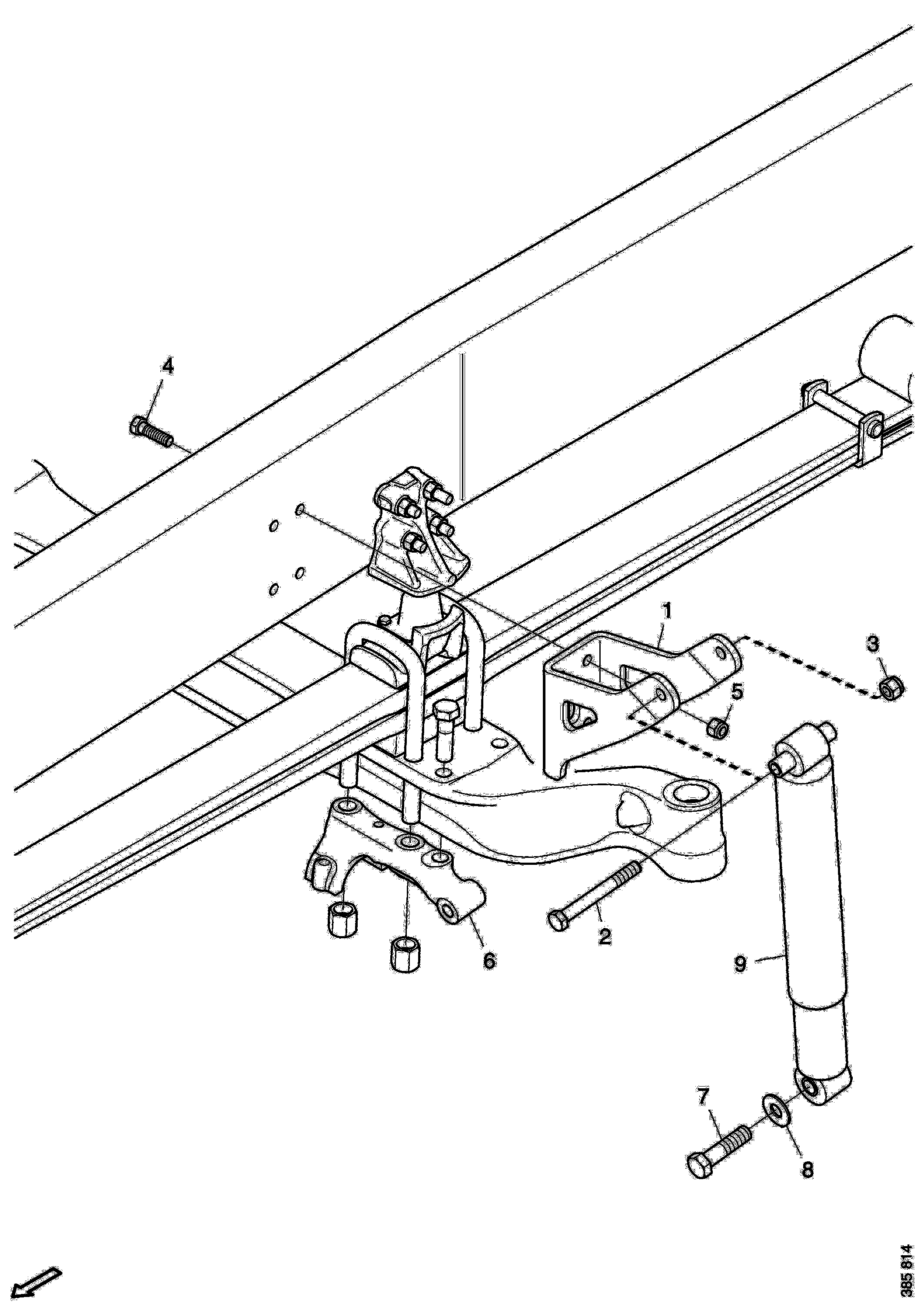 2392392 Амортизатор Scania - O-CATALOG