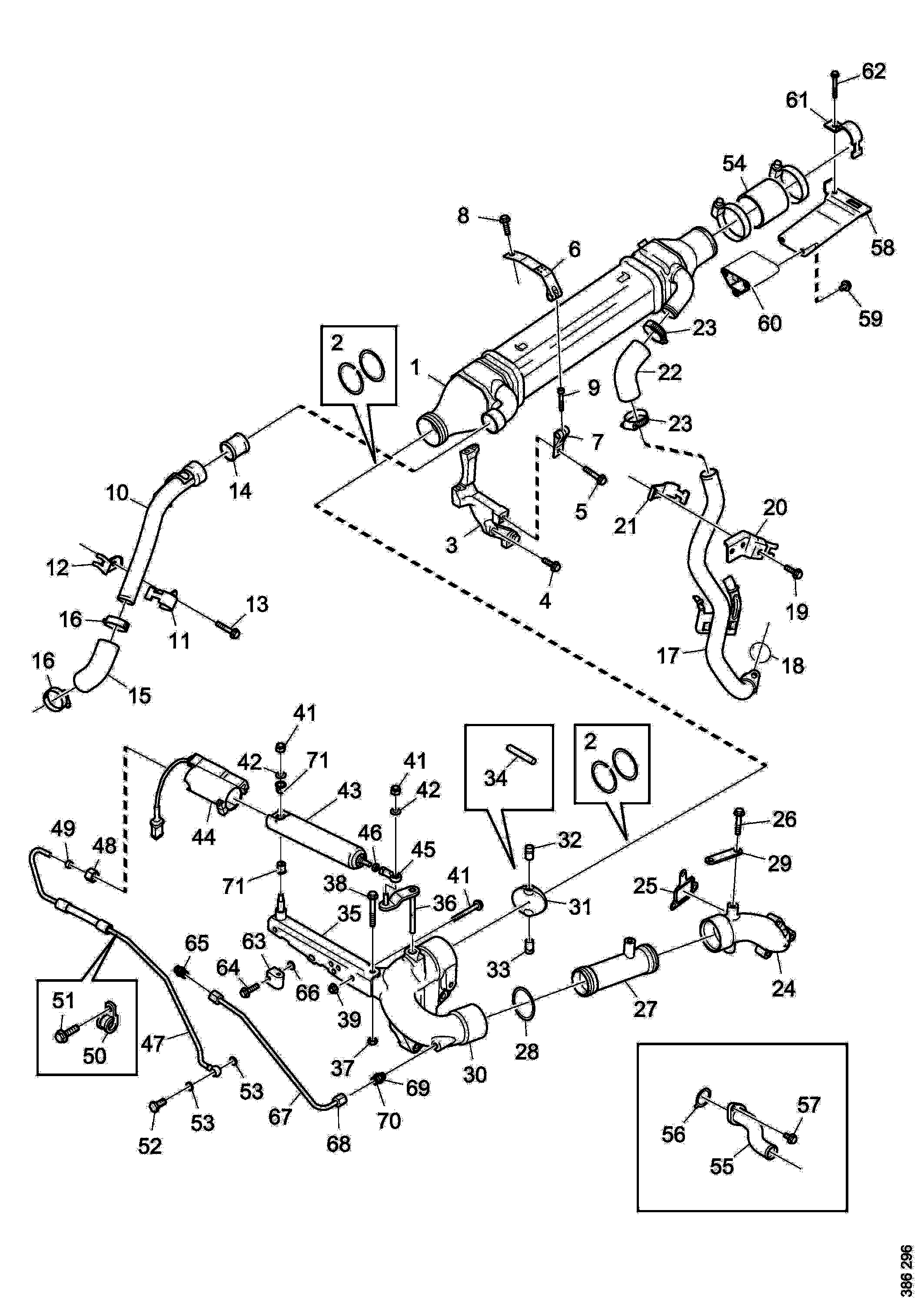 2048852 Штуцер Scania - O-CATALOG