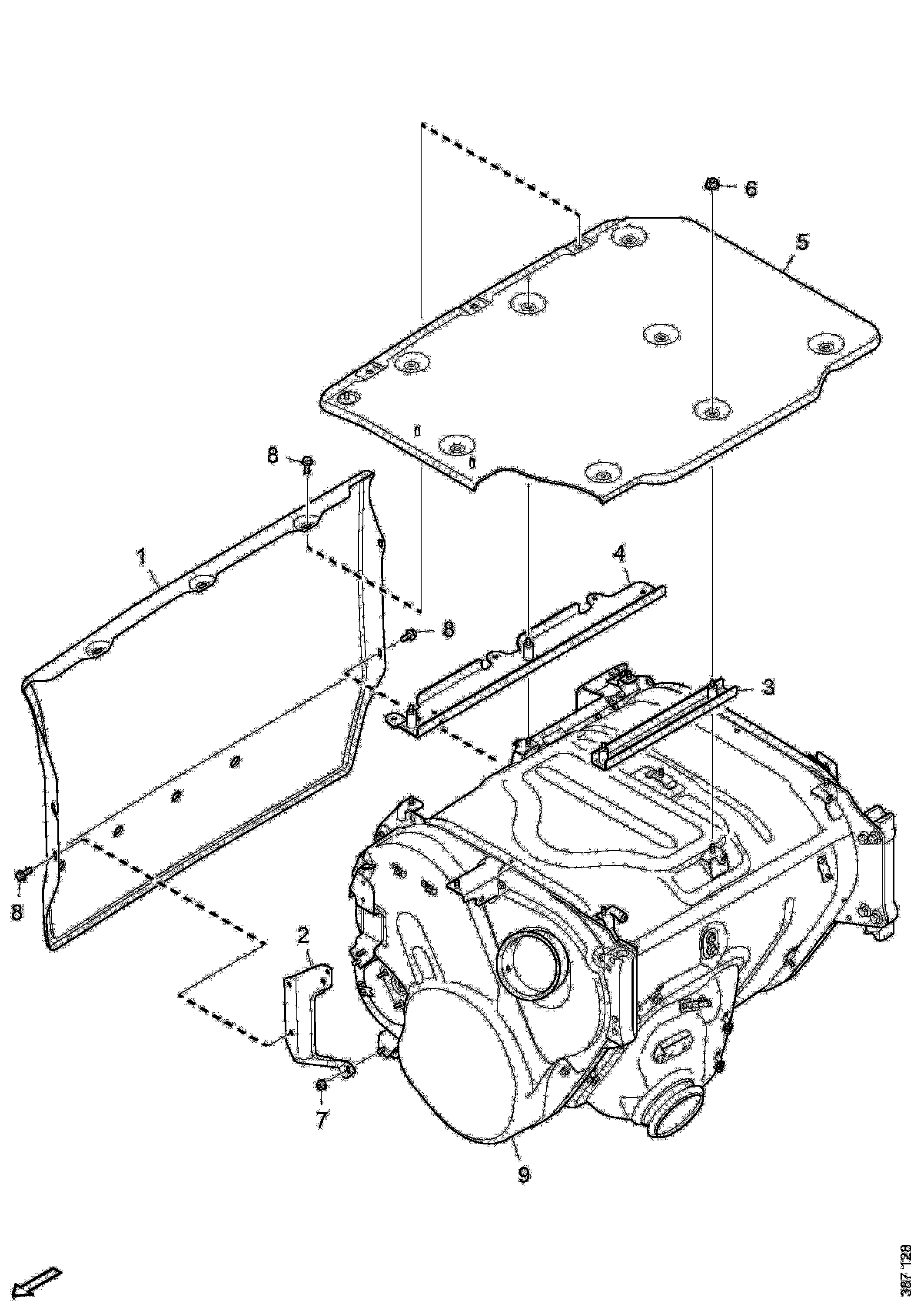 2560526 Теплозащитный кожух Scania - O-CATALOG