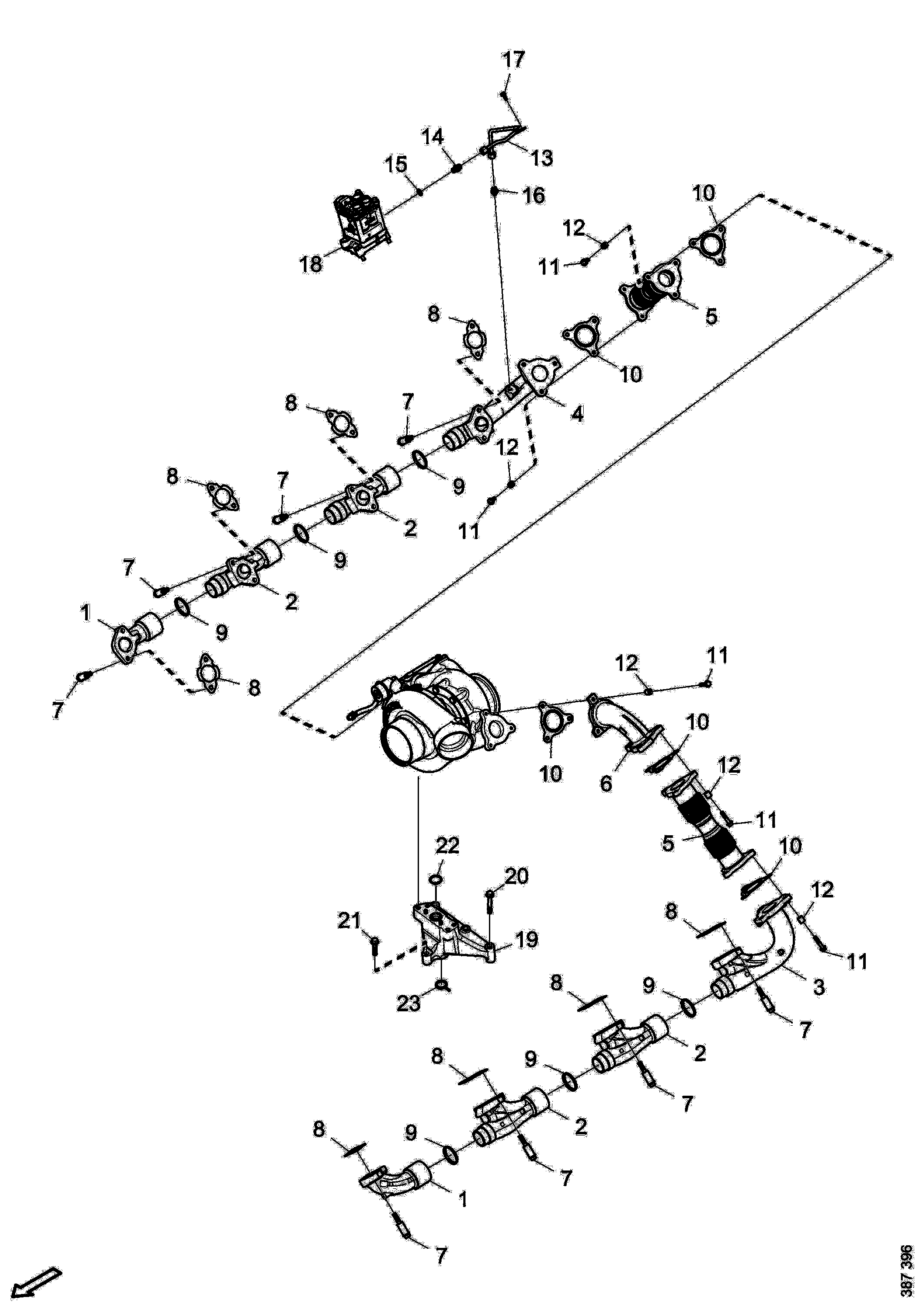 2086028 Прокладка Scania - O-CATALOG