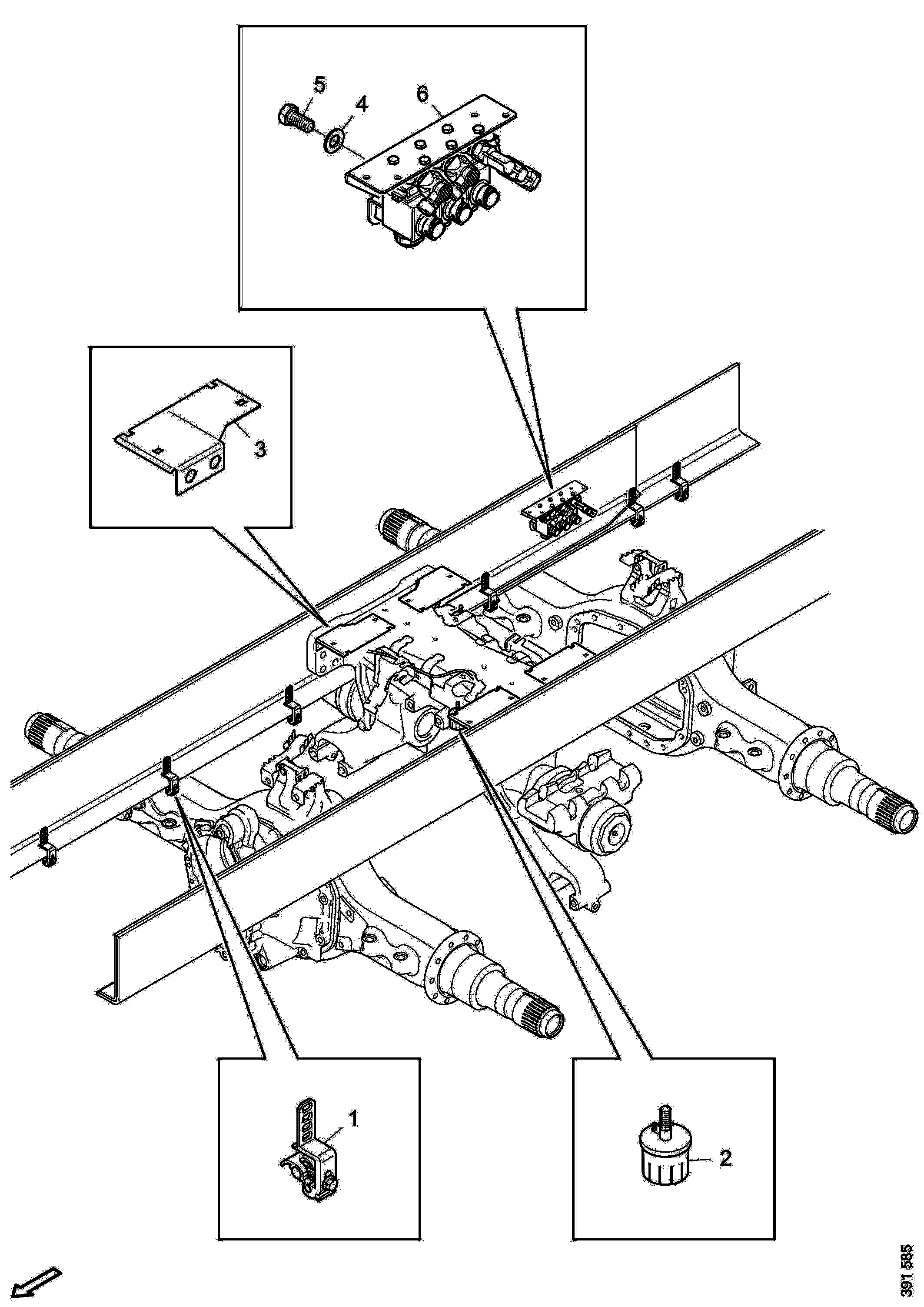 2480575 Кронштейн Scania - O-CATALOG