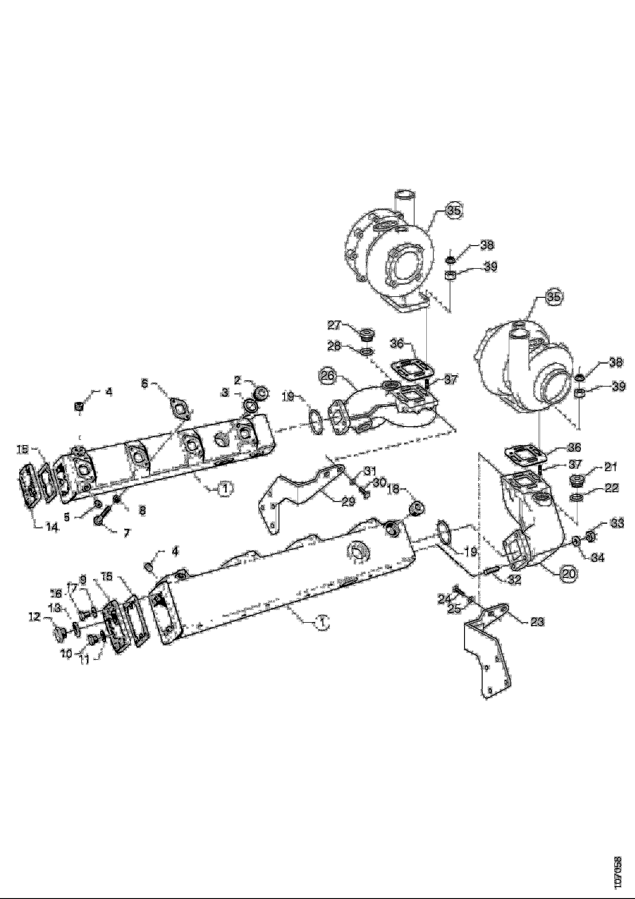 1543946 Прокладка Scania - O-CATALOG