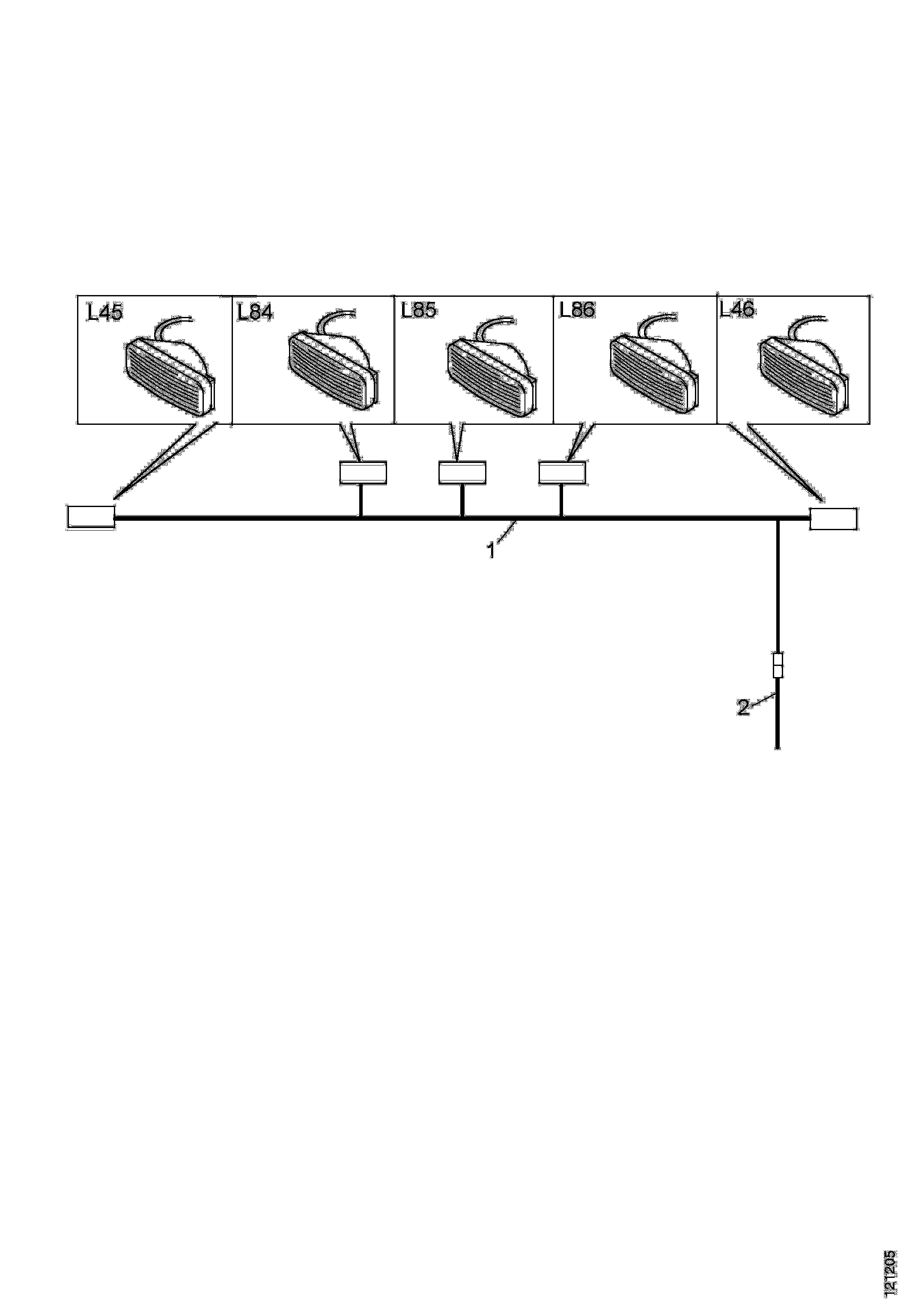 1853328 Жгут электропроводки Scania - O-CATALOG
