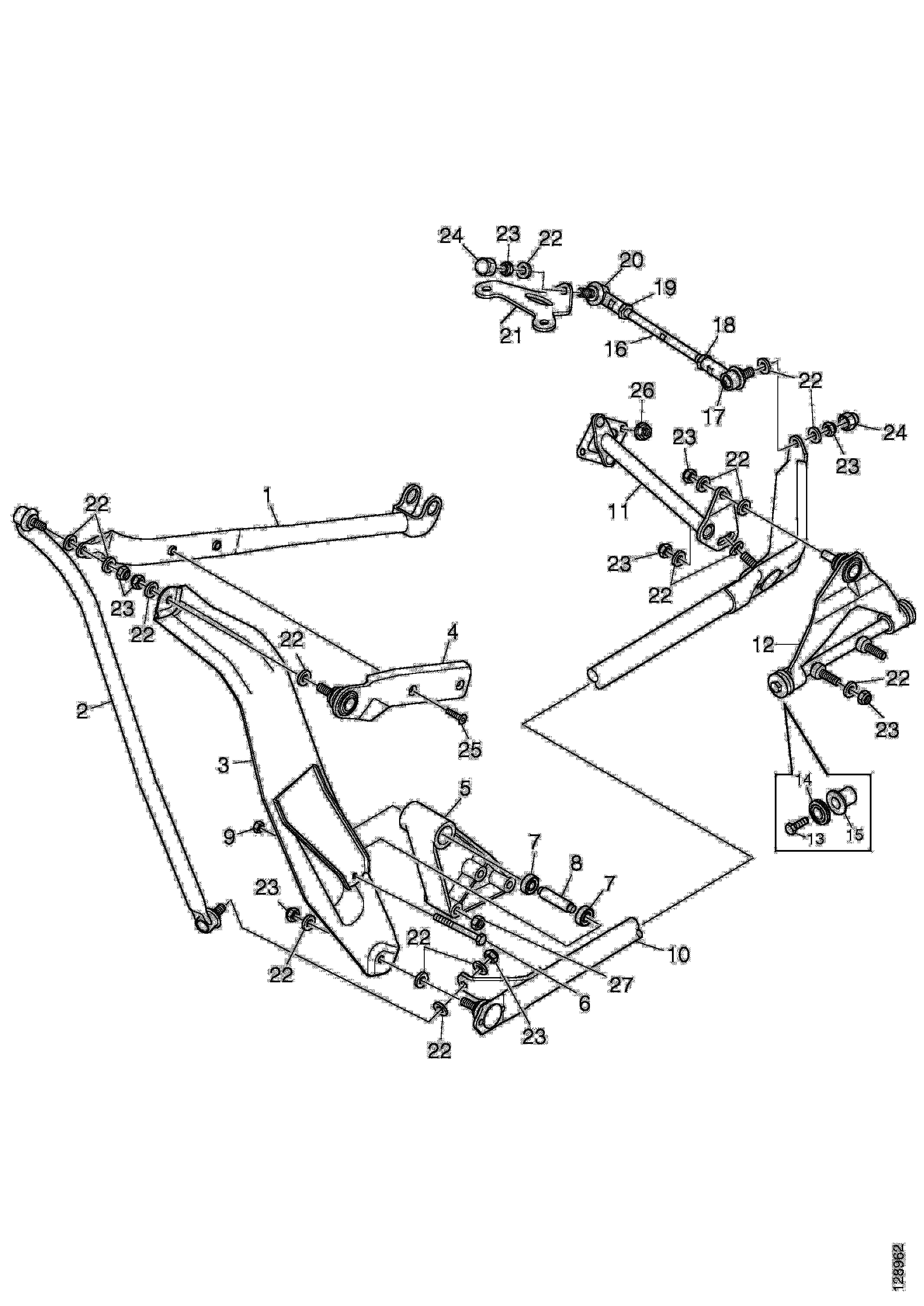 1397612 Шток переключателя передач Scania - O-CATALOG