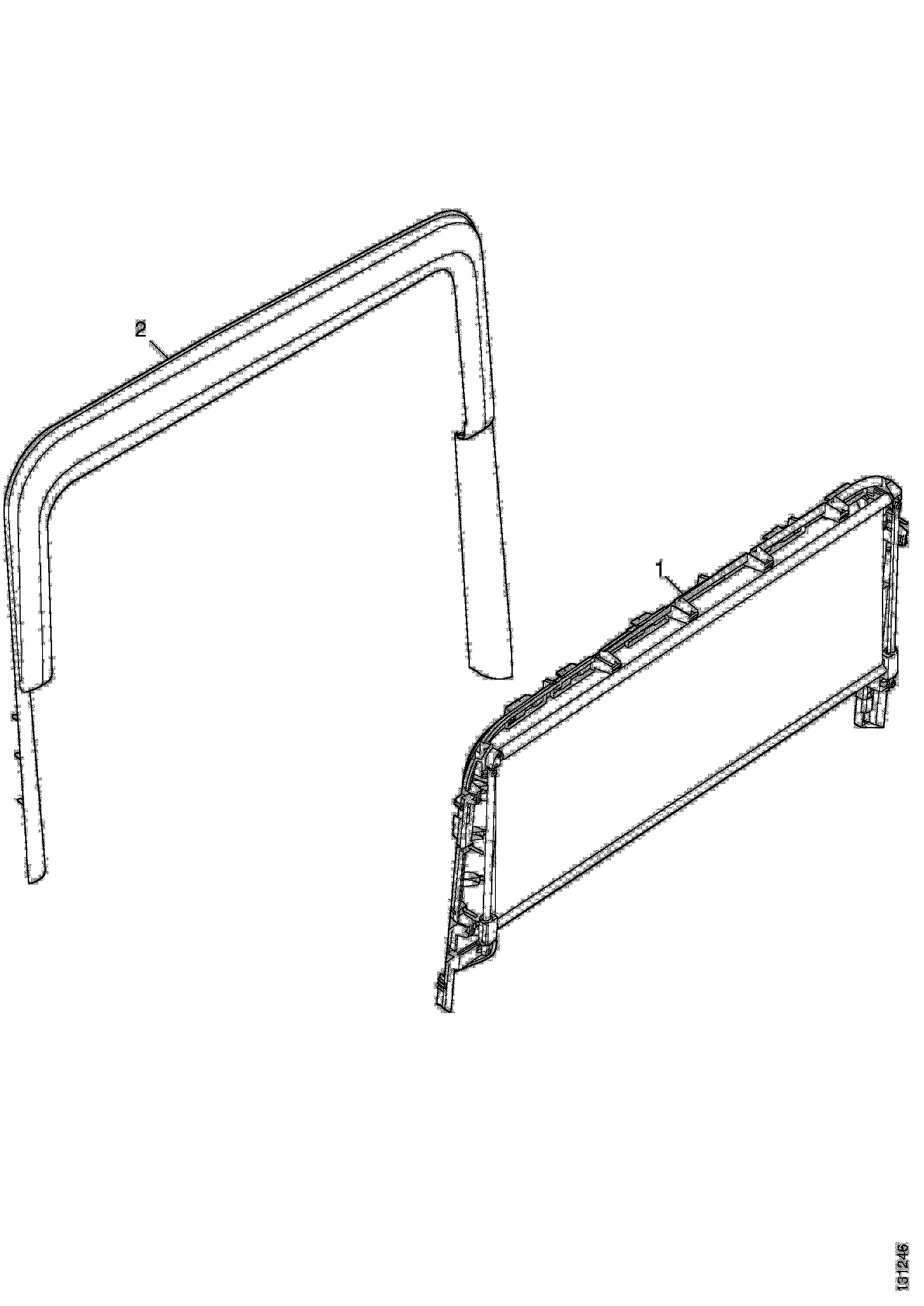 1497228 Солнцезащитная шторка Scania - O-CATALOG