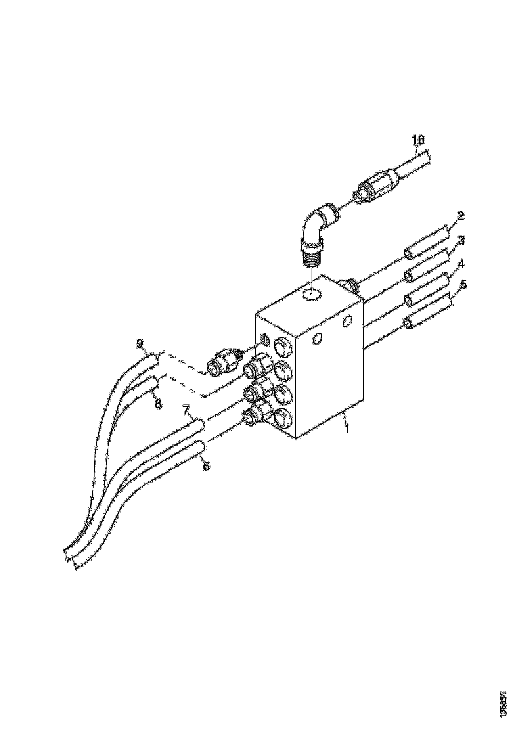 1503294 Распределительный блок Scania - O-CATALOG