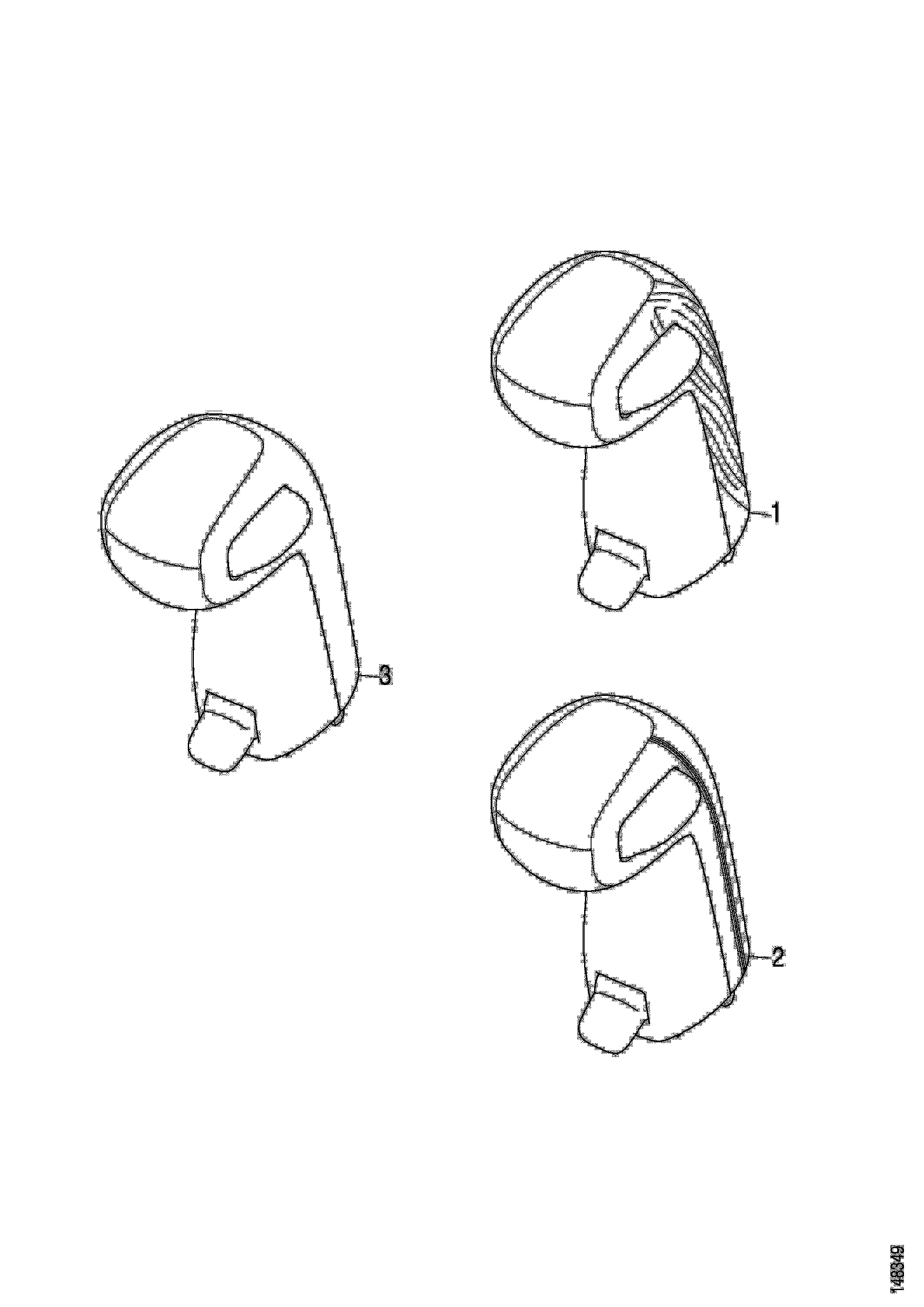 1919072 Рукоятка рычага КП Scania - O-CATALOG