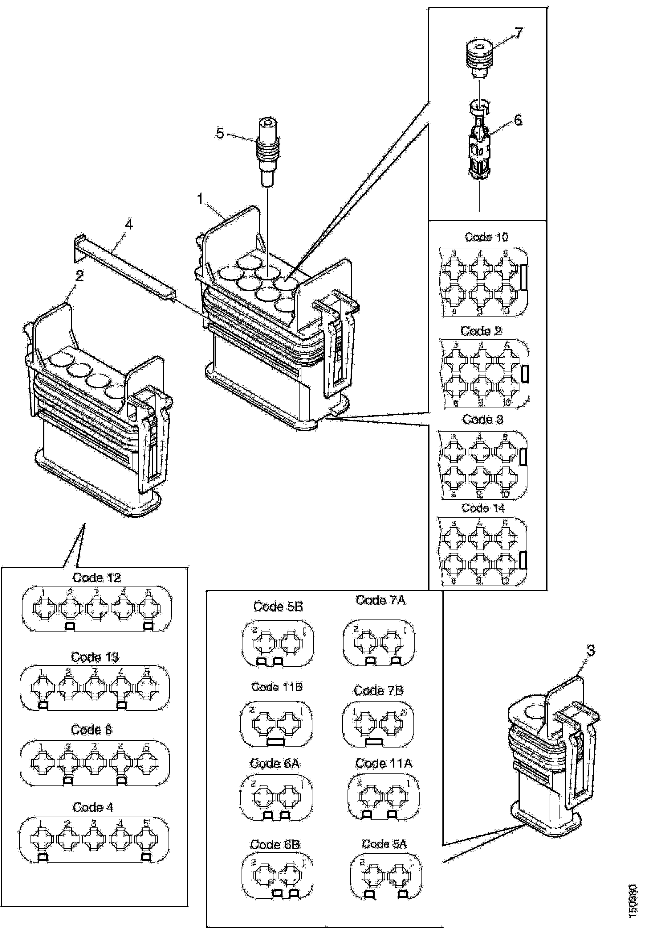 1426463 Корпус разъема 2-pol Scania - O-CATALOG