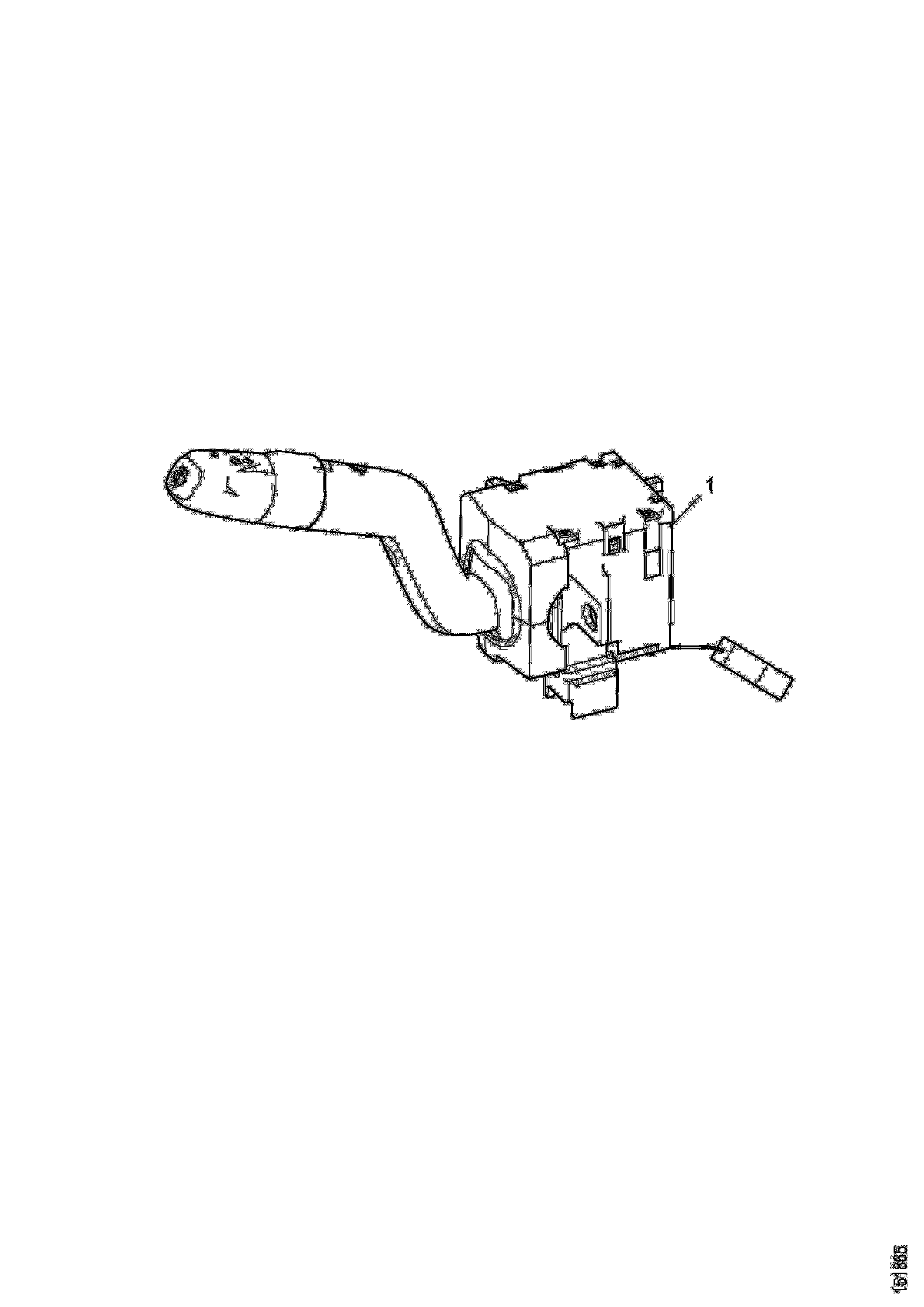 1542529 Рычаг указат. пов/очистителя Scania - O-CATALOG