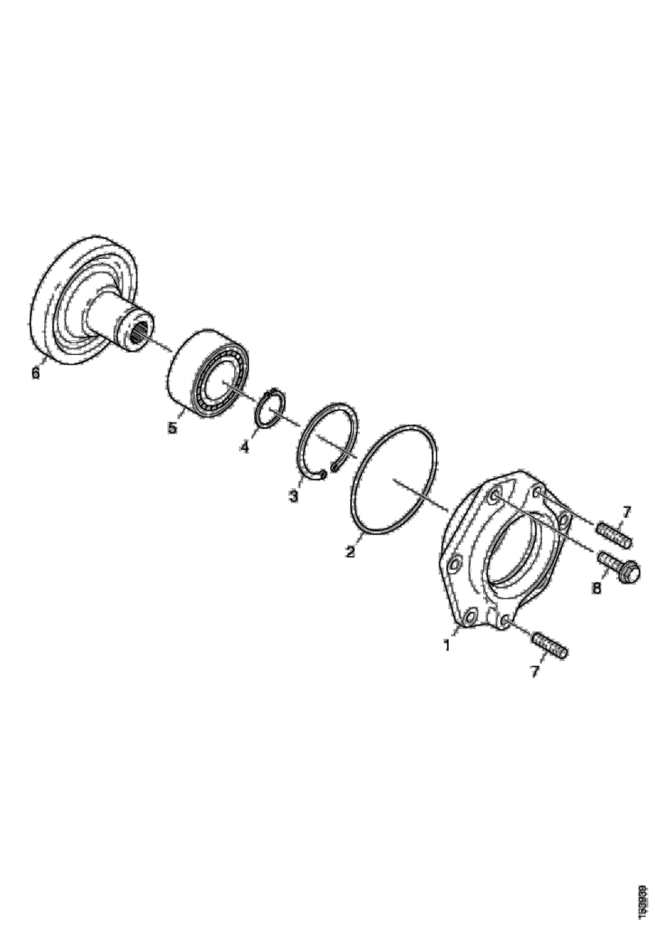 1548834 Шестерня отбора мощности Scania - O-CATALOG