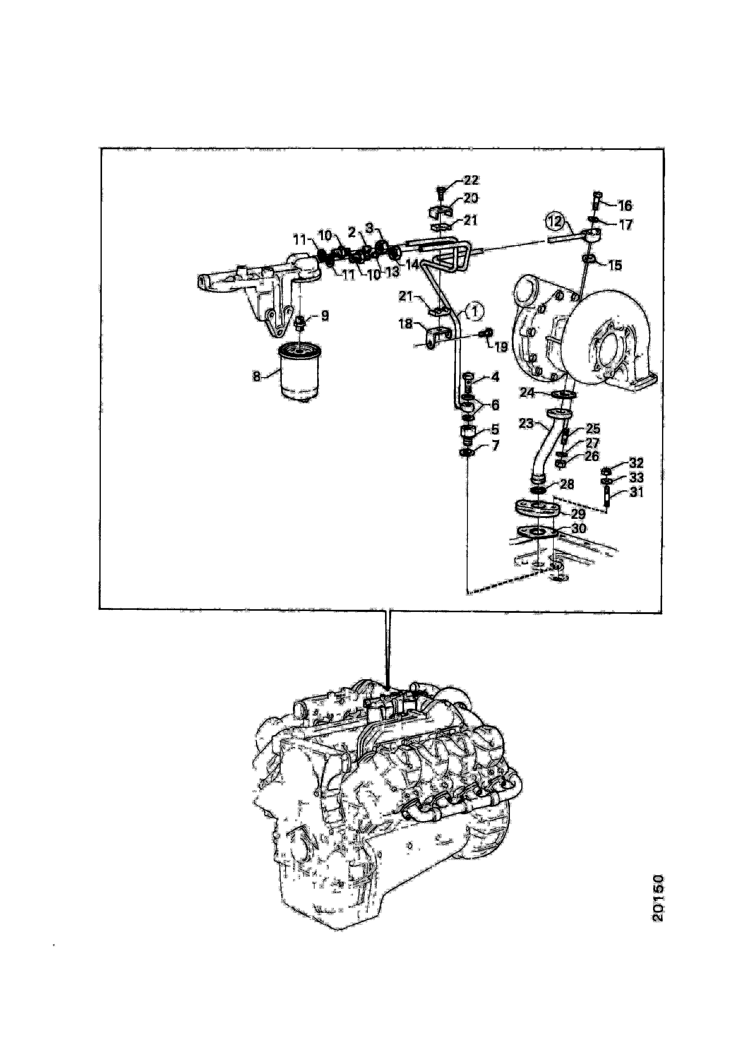 1309697 Смазочный трубопровод Scania - O-CATALOG