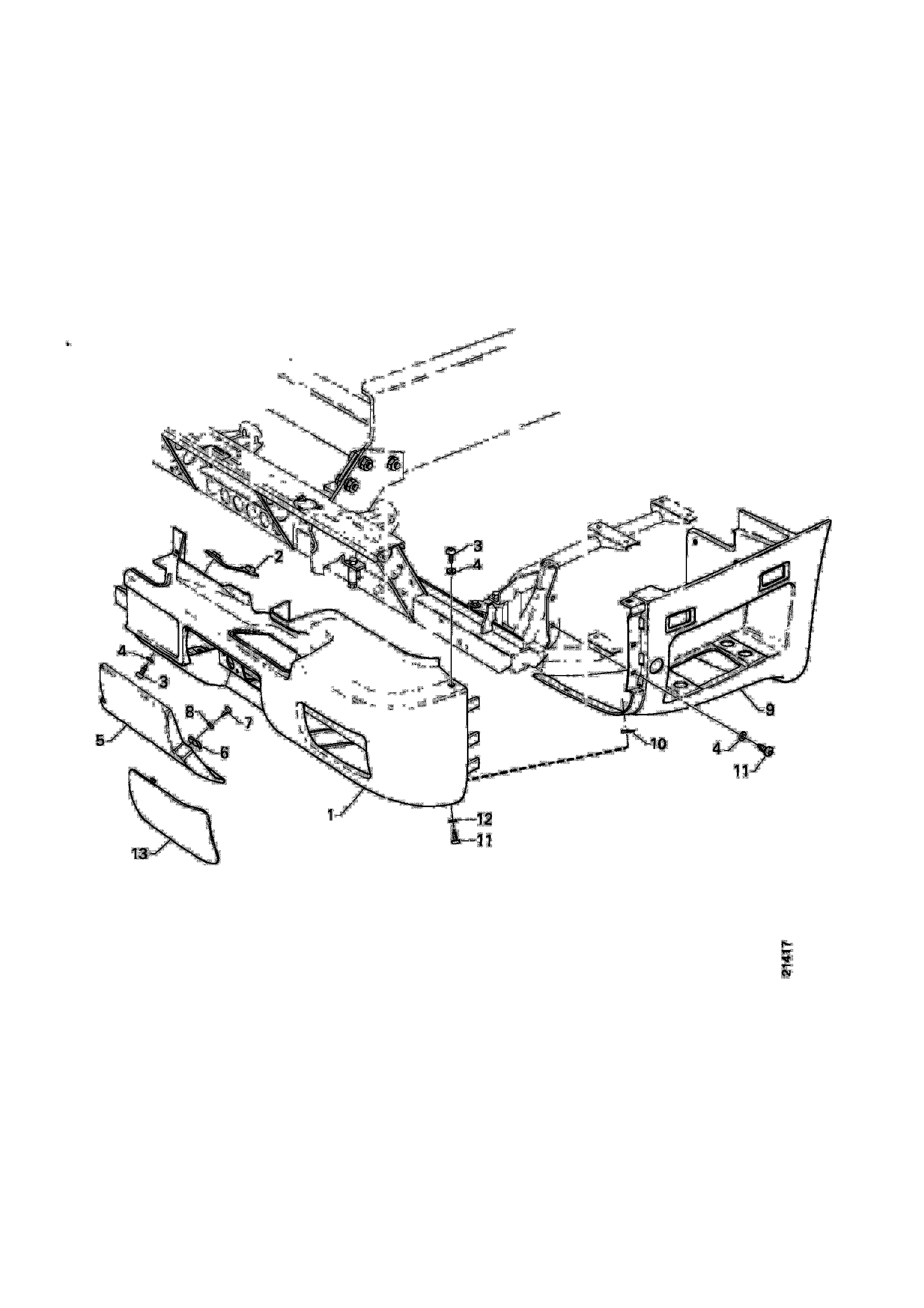 1329551 Заглушка LH Scania - O-CATALOG
