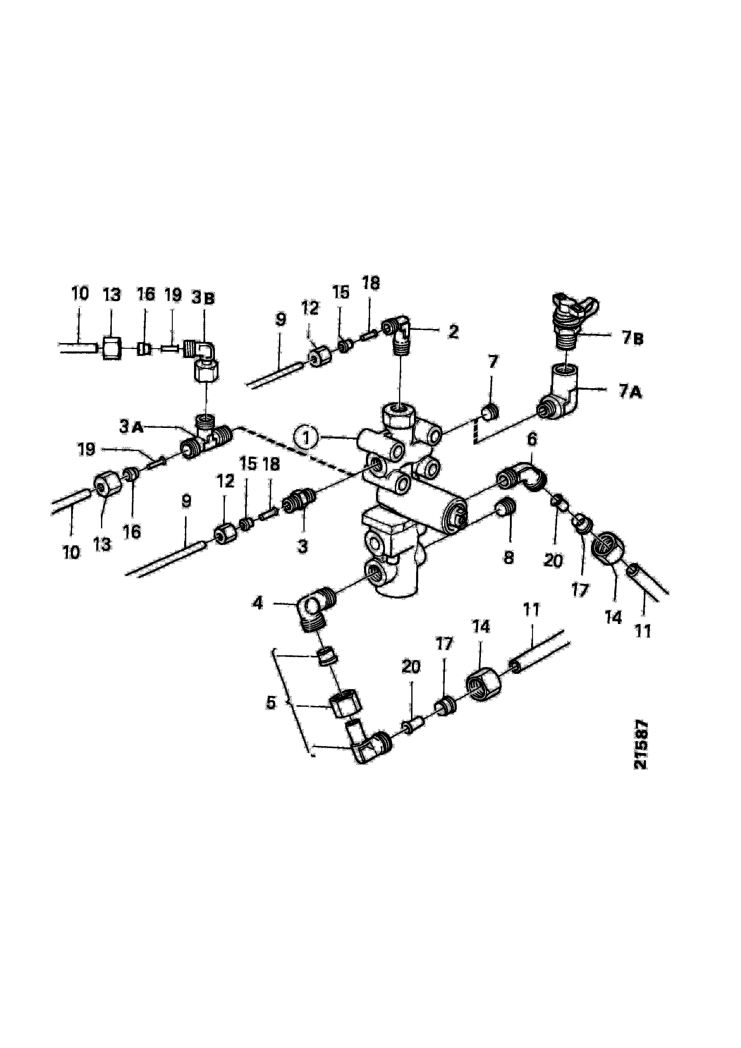 1103425 Клапан регулировки уровня Scania - O-CATALOG