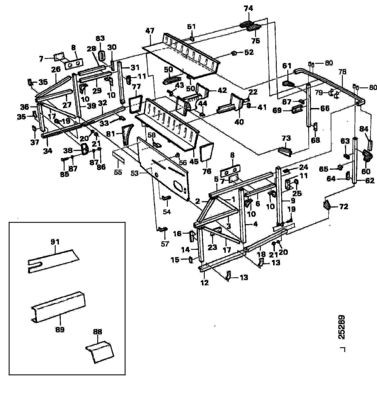 465465 Ребро Scania - O-CATALOG