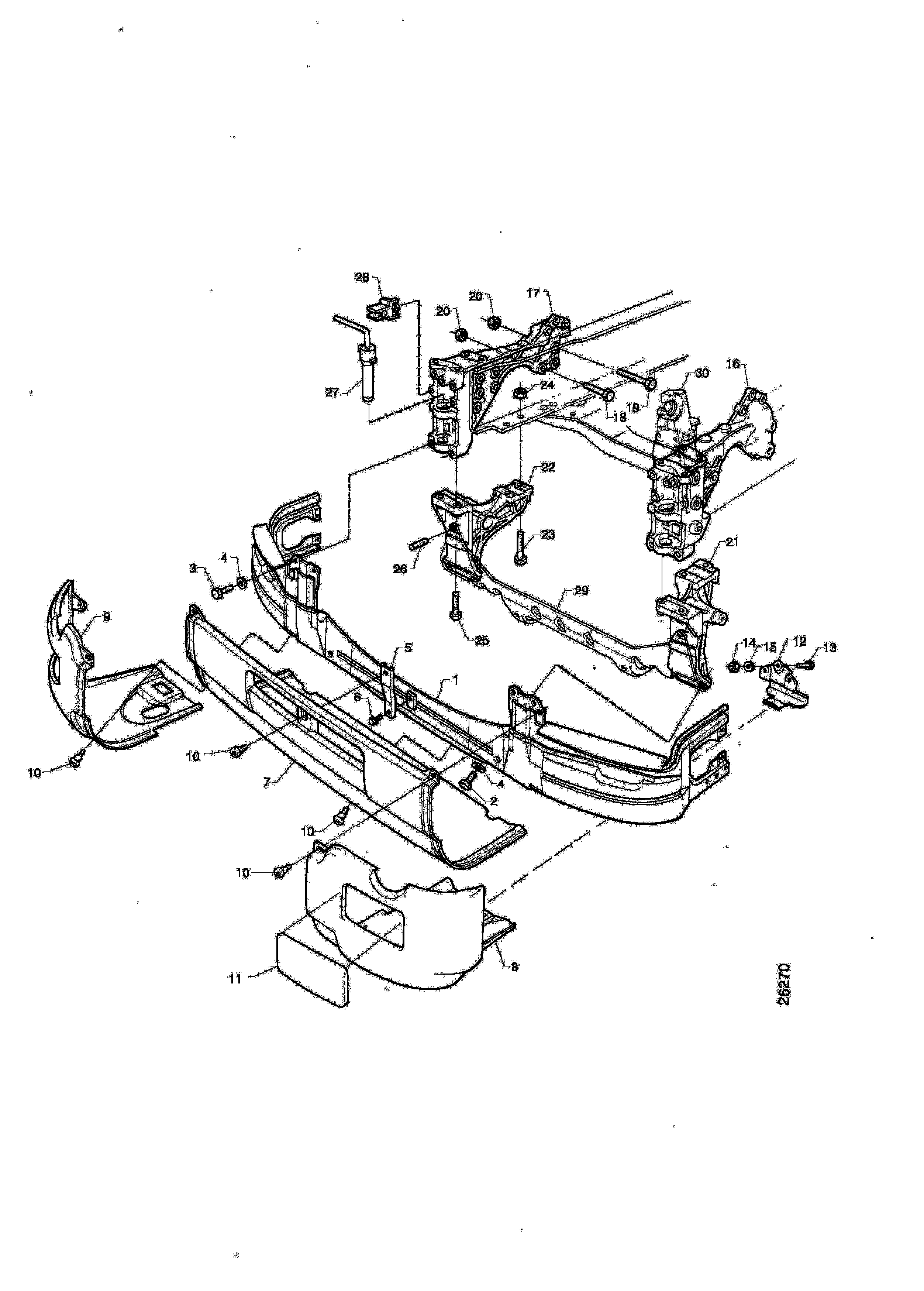 1513609 Кронштейн Scania - O-CATALOG