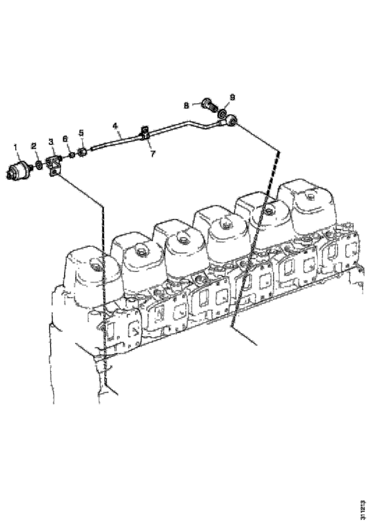 811311 Трубопровод 6x1 Scania - O-CATALOG