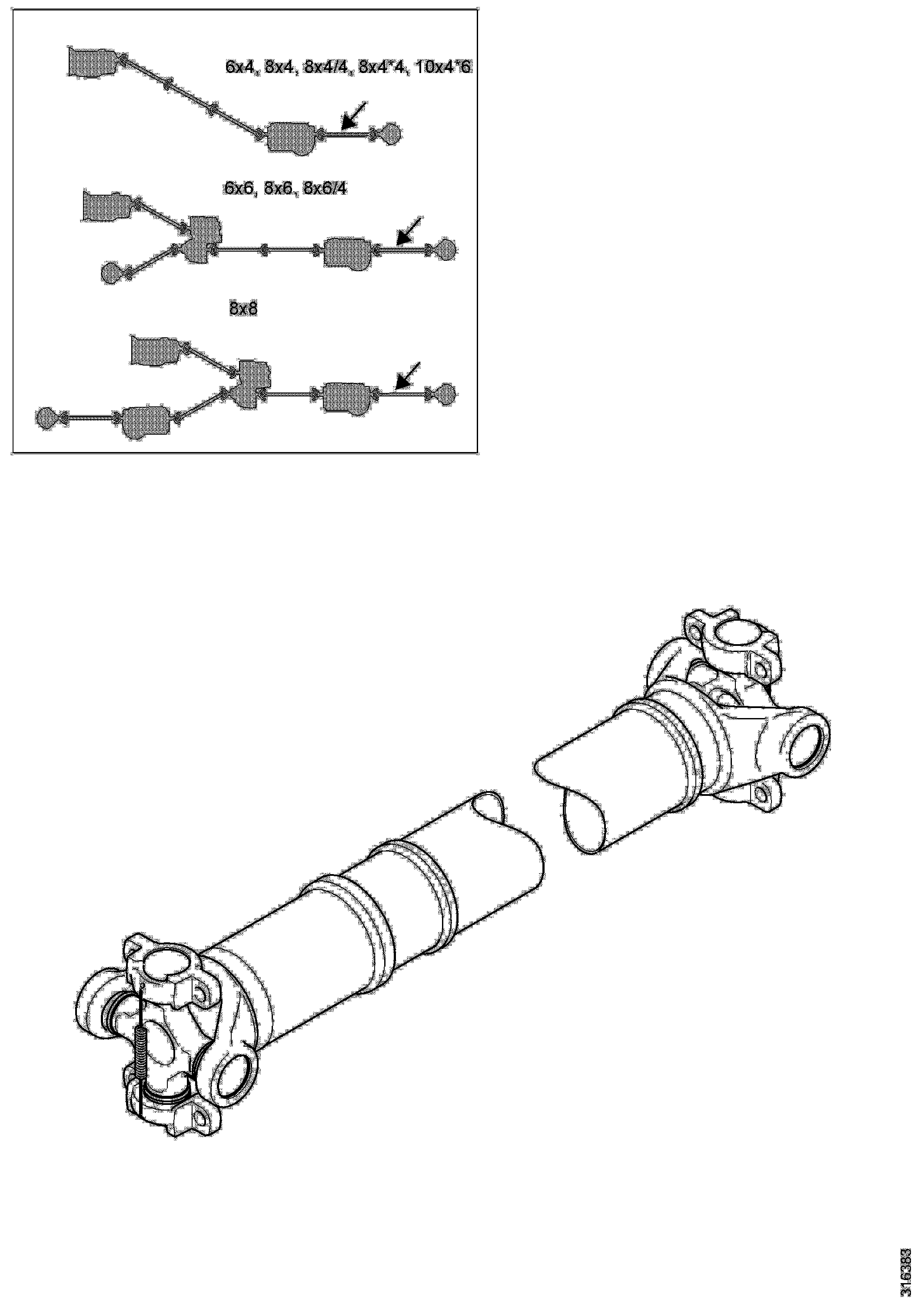 1796582 Карданный вал Scania - O-CATALOG