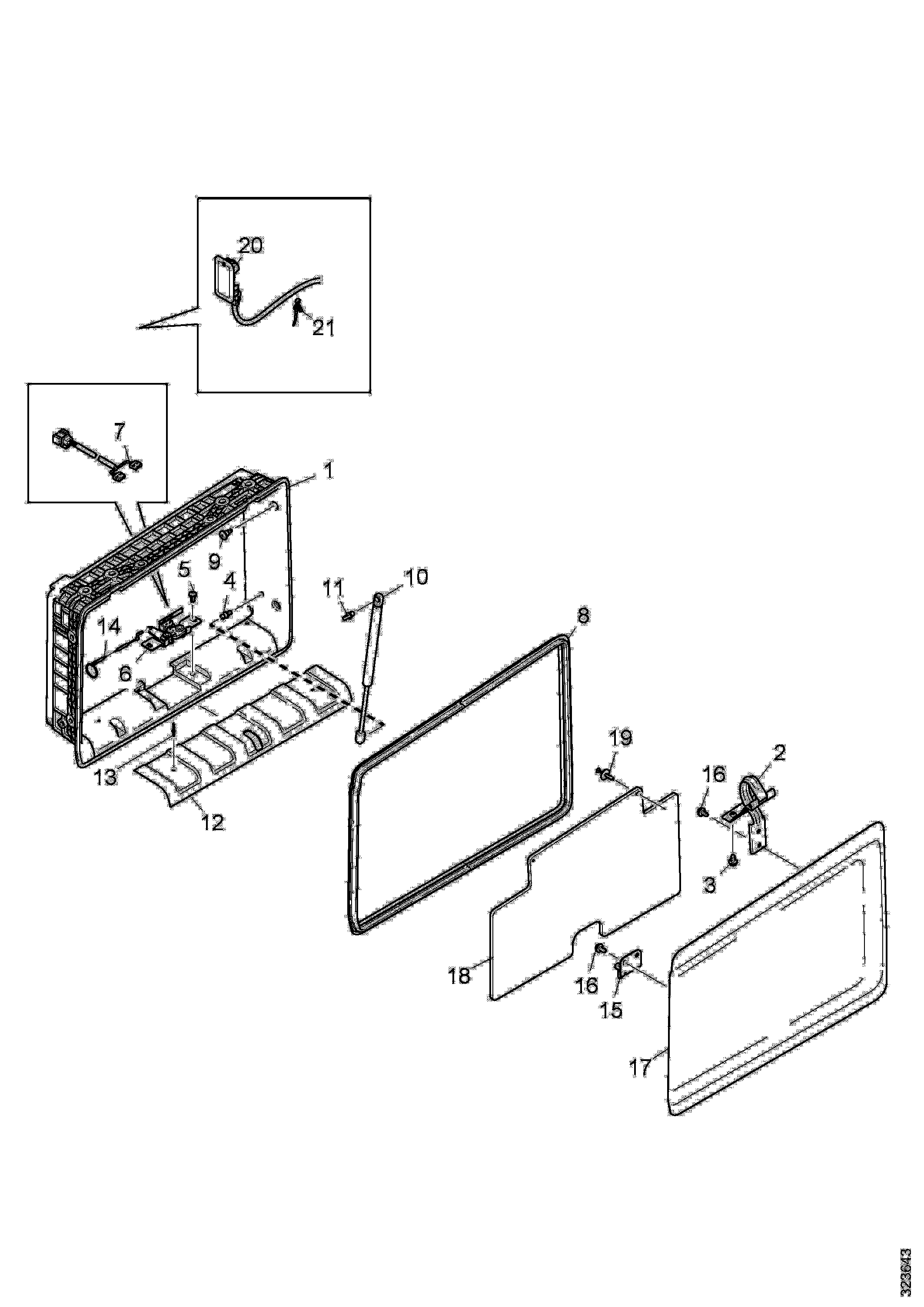 2347787 Управляющий трос Scania - O-CATALOG