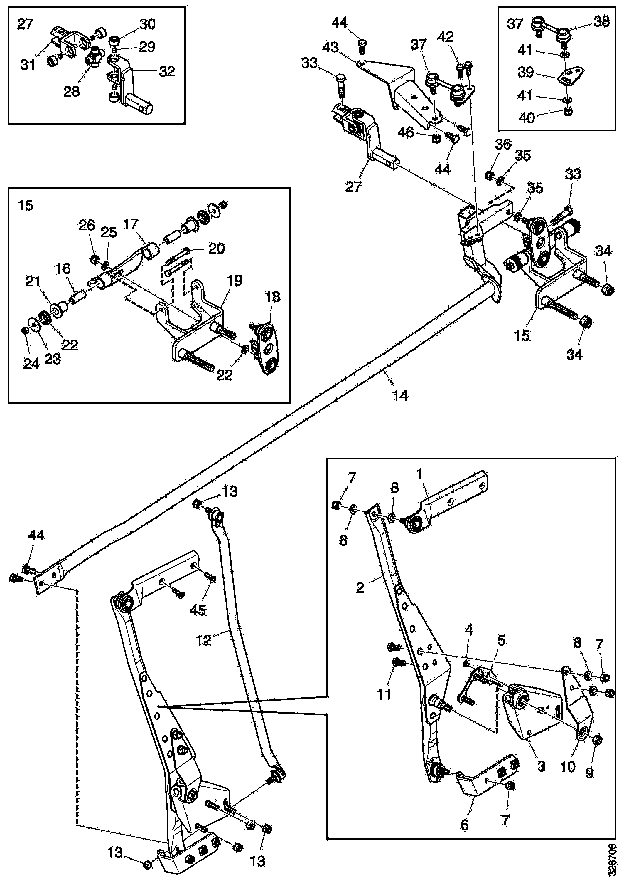 1938541 Рычаг Scania - O-CATALOG